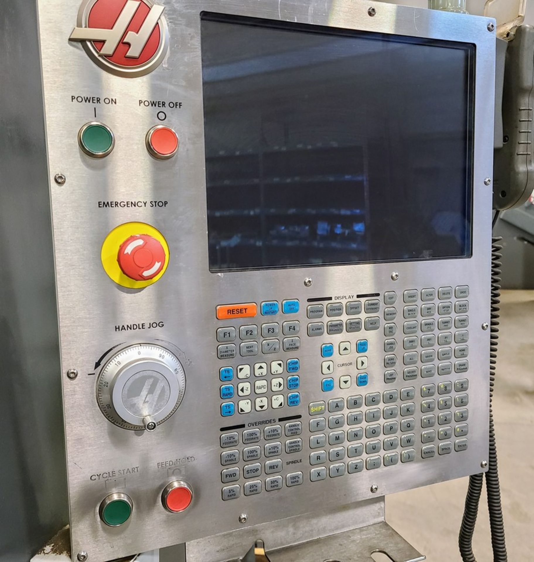 2014 HAAS ST-45L CNC Lathe, s/n 3099310, SWING 34.5” x 80”, 1400 RPM, 7 ...
