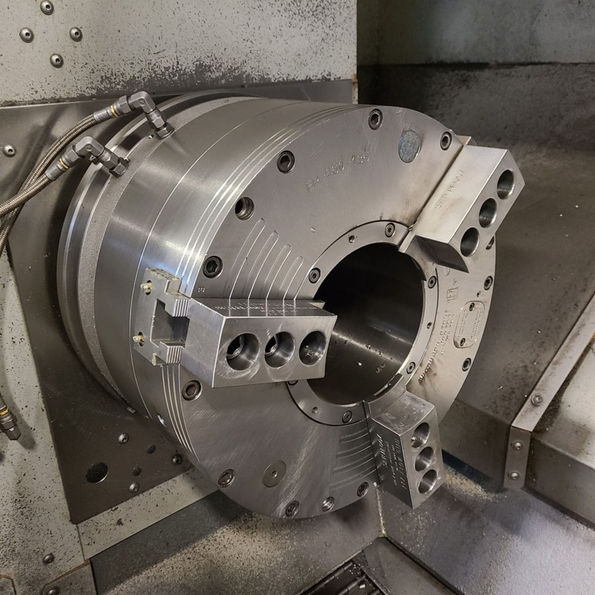 2014 HAAS ST-45L CNC Lathe, s/n 3099310, SWING 34.5” x 80”, 1400 RPM, 7 ...
