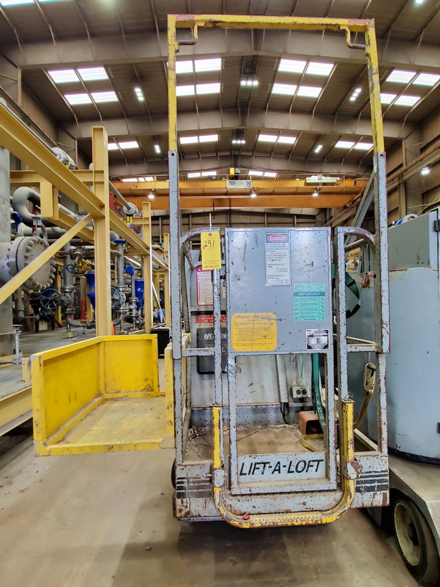 { Choice of lots: 290, 291 } Lift-A-Loft AMR40-18 Aerial Lift Truck ...