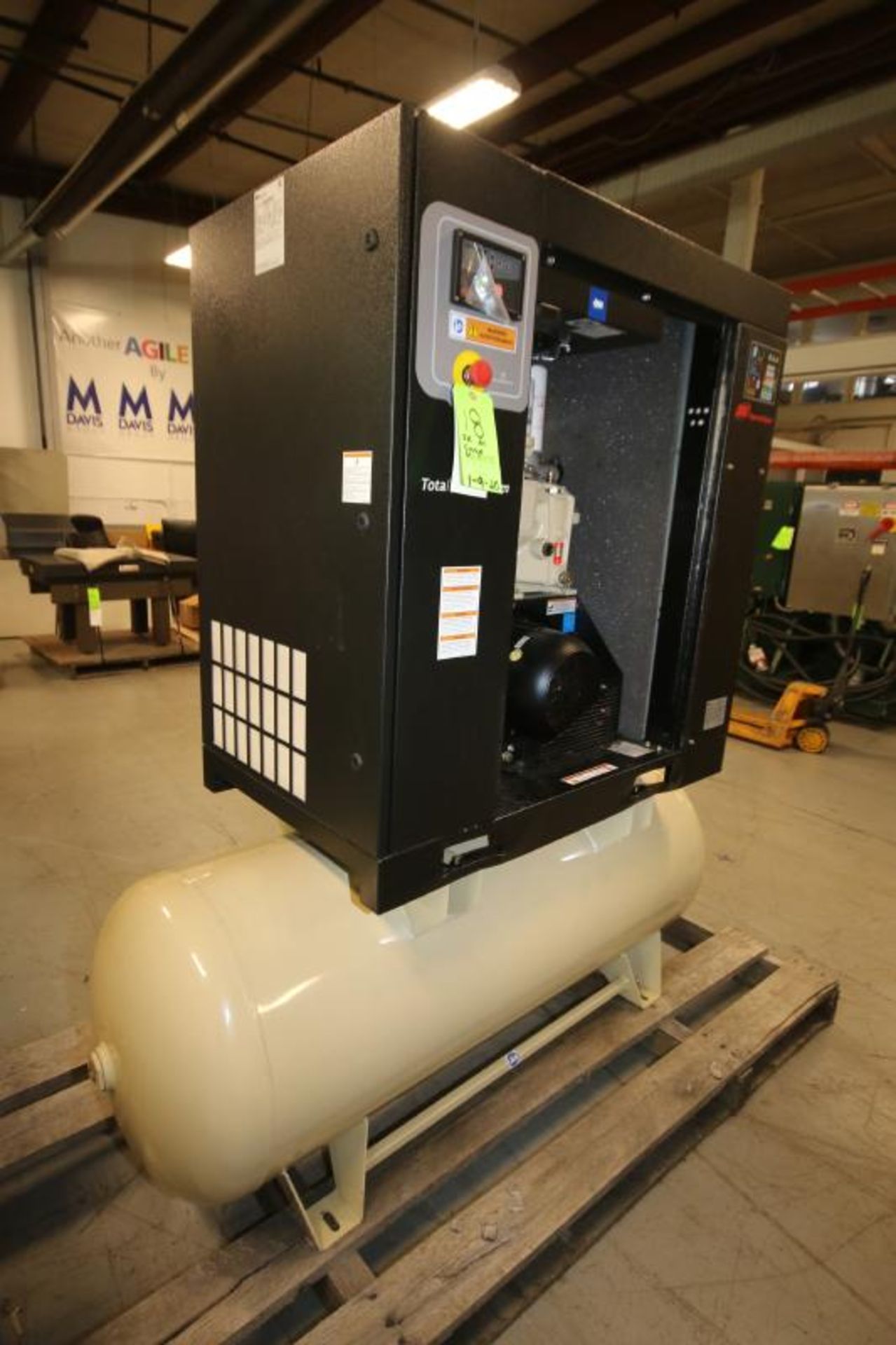 2018 Ingersoll Rand 15 hp Screw Air Compressor, Mod R11i-A135 TAS, SN ...