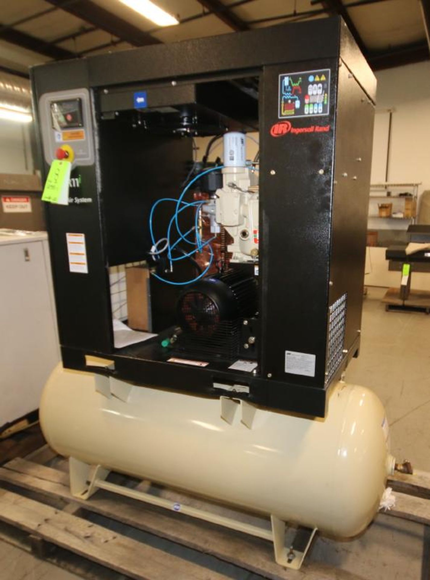 2018 Ingersoll Rand 15 hp Screw Air Compressor, Mod R11i-A135 TAS, SN ...