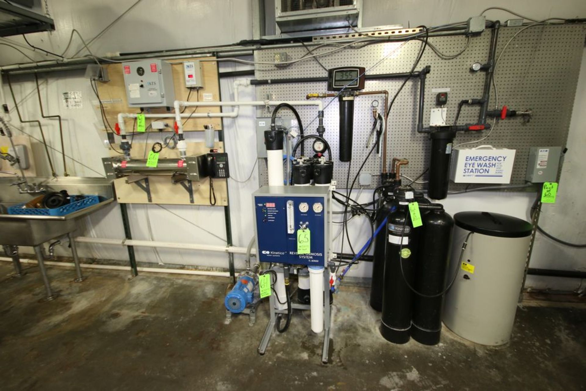 BULK BID LOT 65 & 66: KINETICO RO SYSTEM WITH S/S UV UNIT (Rigging ...