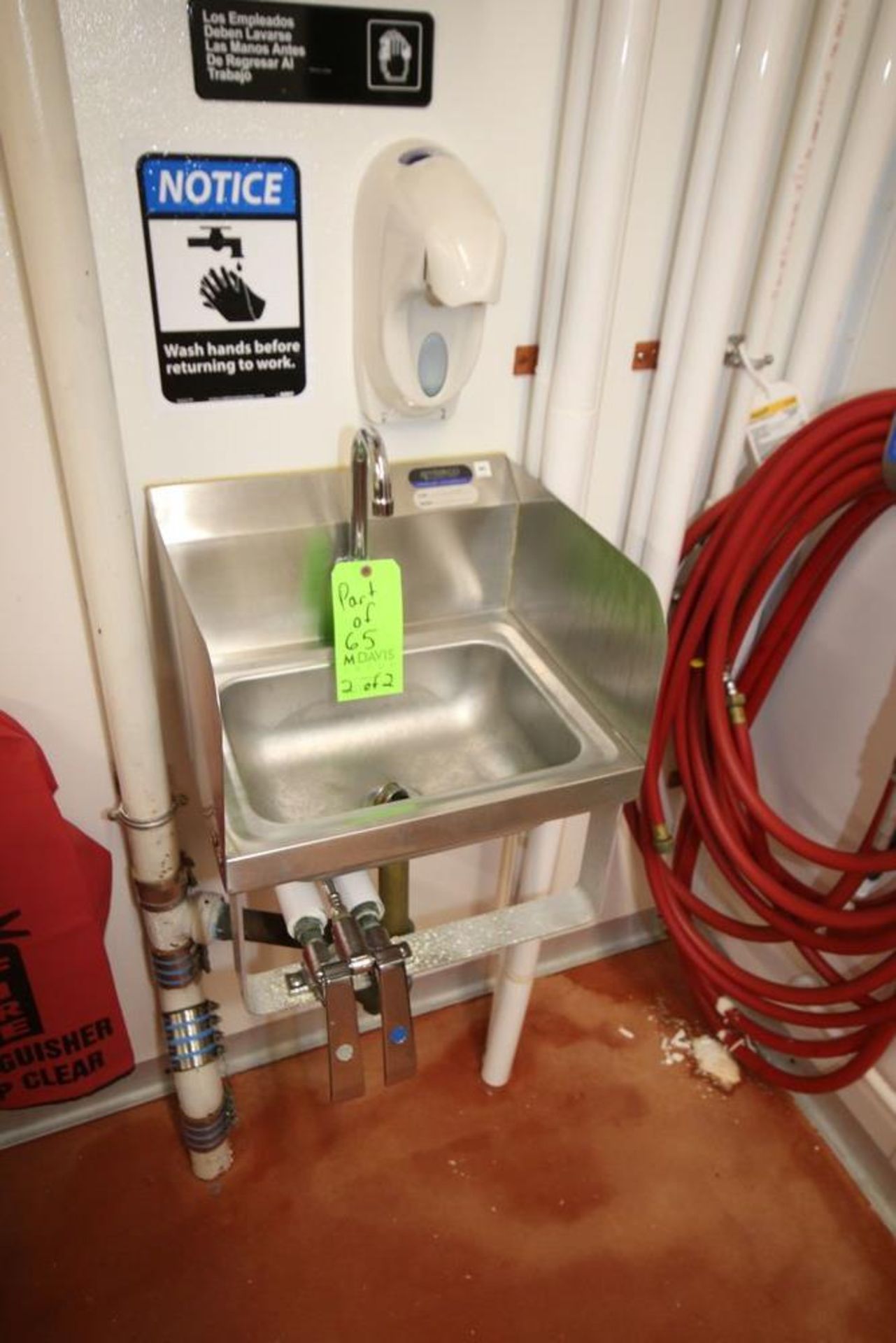 ECOLAB Foaming Station, M/N Commander 411, with Hose & Spray Nozzel ...