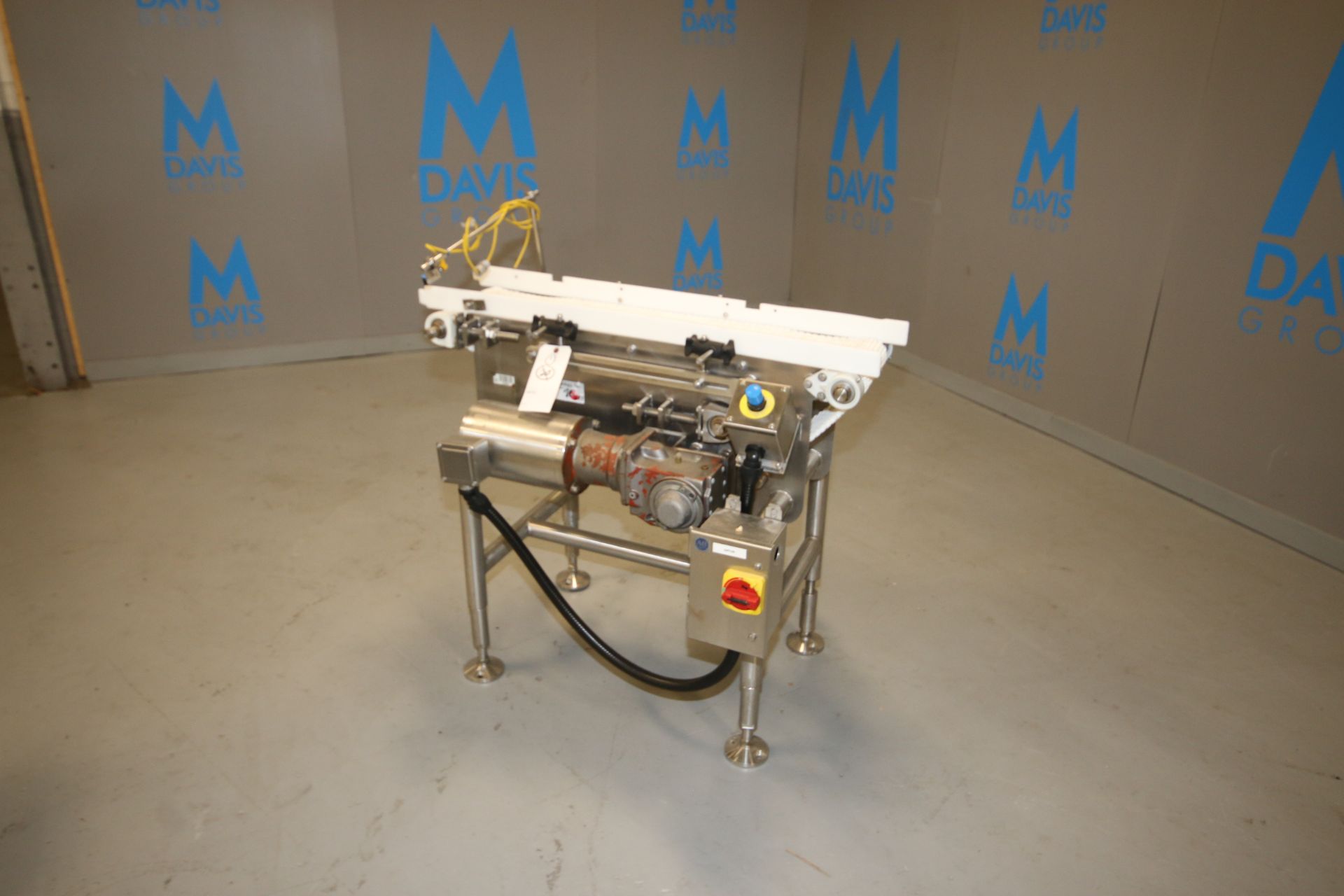 STI Straight Section of S/S Conveyor, with Leeson 1/0.75 hp Drive, 1725 ...