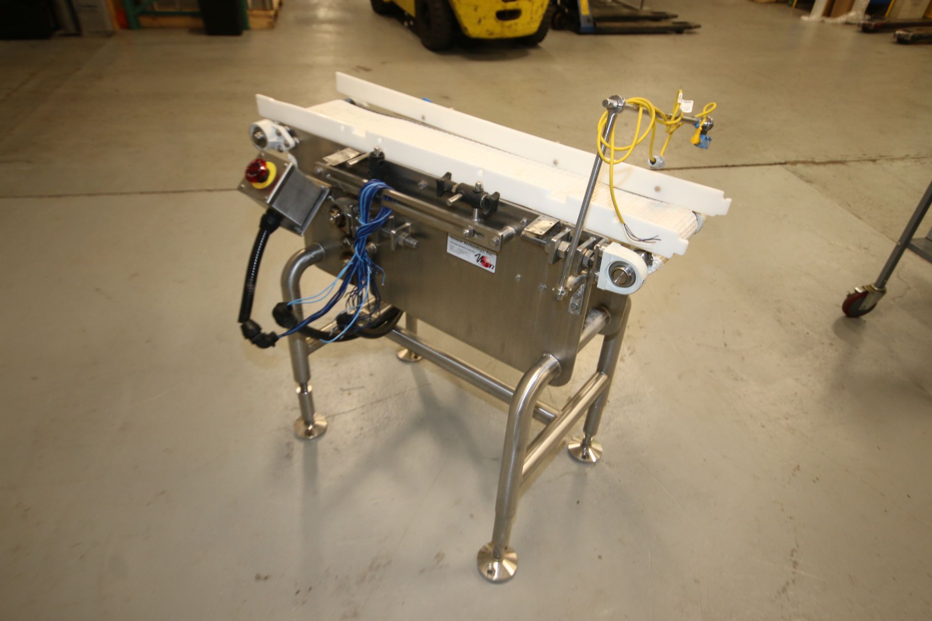 STI Straight Section of S/S Conveyor, with Leeson 1/0.75 hp Drive, 1725 ...