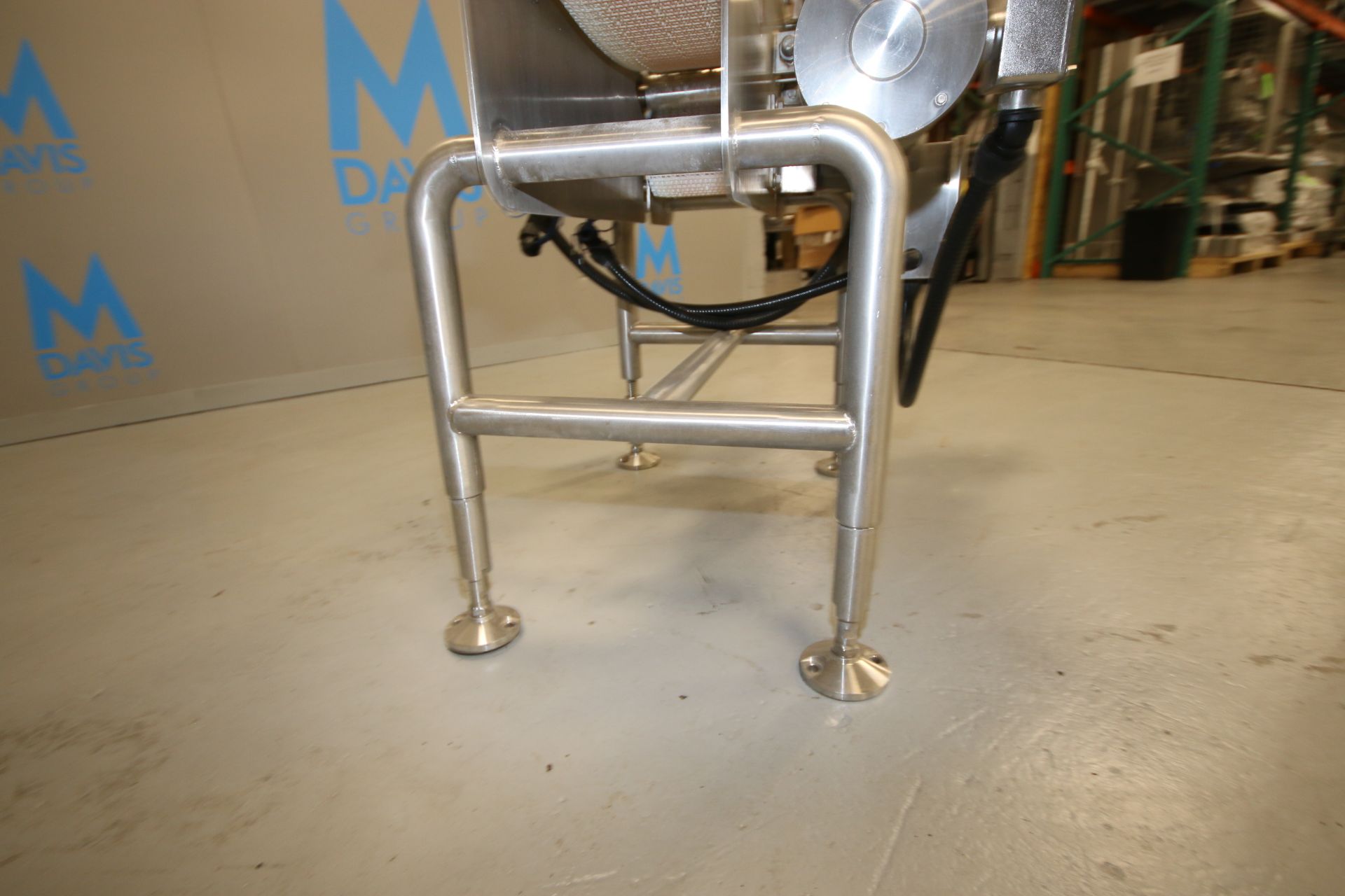 STI Straight Section of S/S Conveyor, with Leeson 1/0.75 hp Drive, 1725 ...