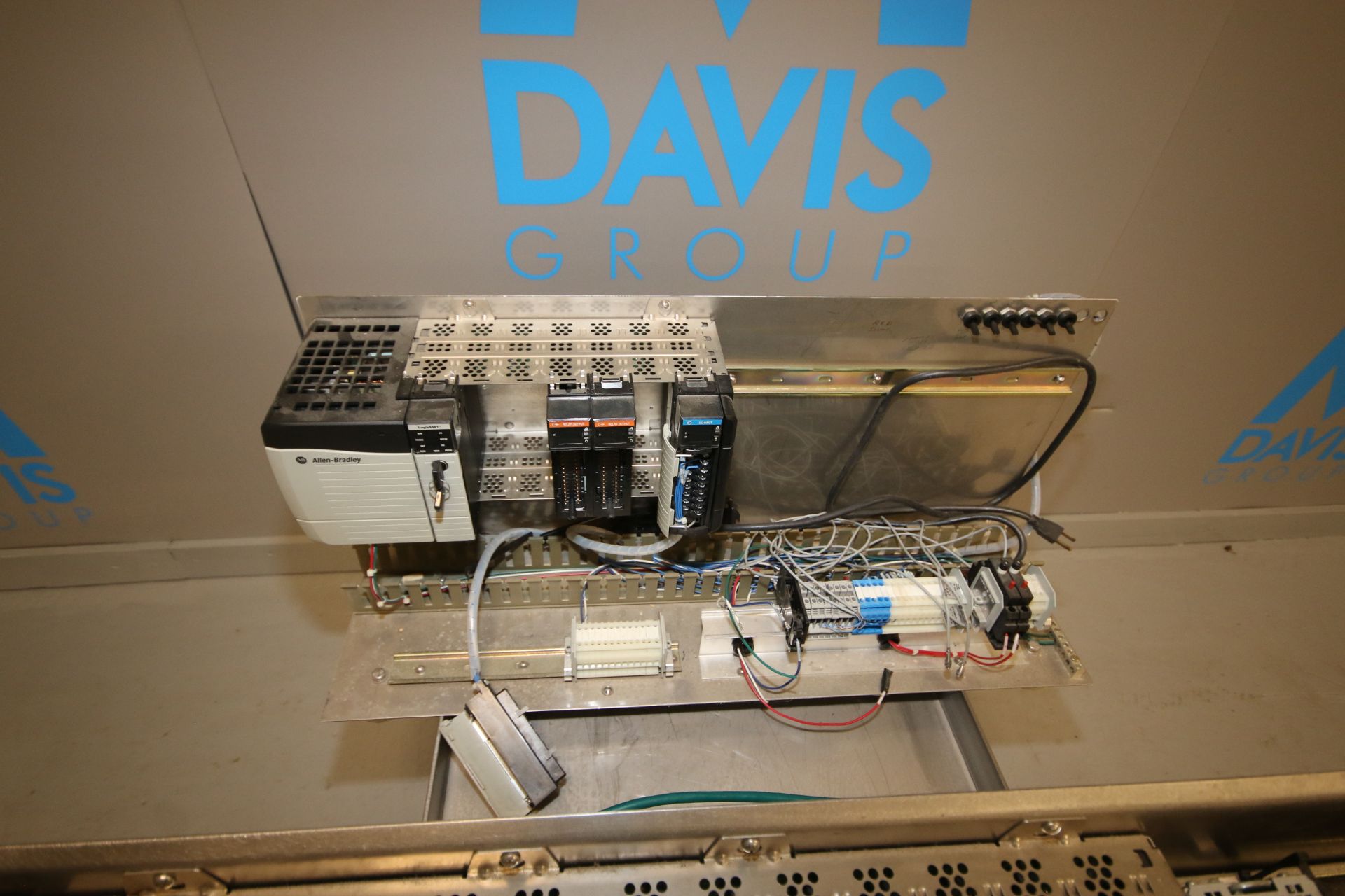 Allen-Bradley PLC Racks with S/S Mounting Paneling, (1) Allen-Bradley ...