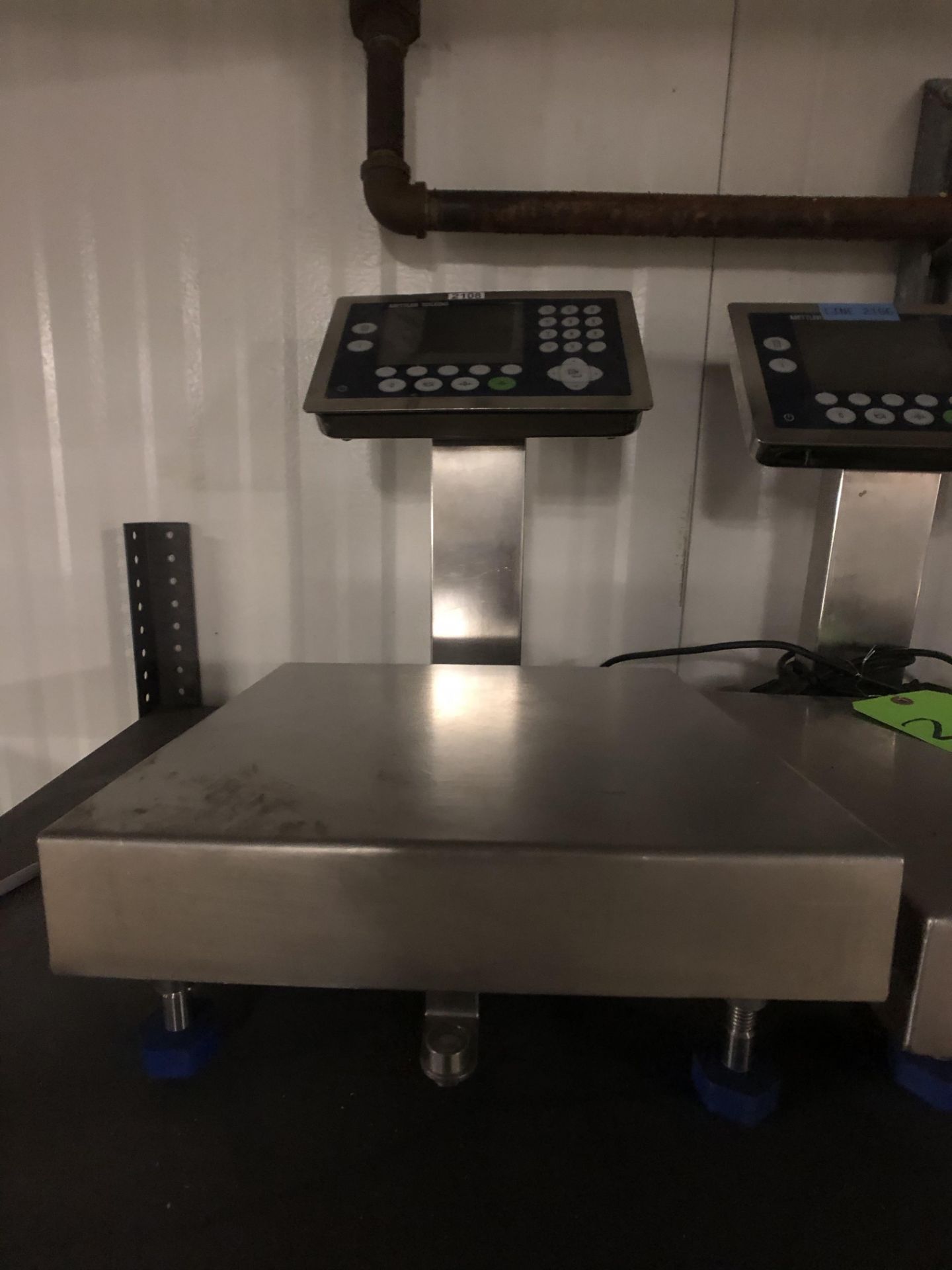 (3) METTLER TOLEDO S/S COUNTERTOP SCALES, LOAD CELL MODEL PBA430, W ...