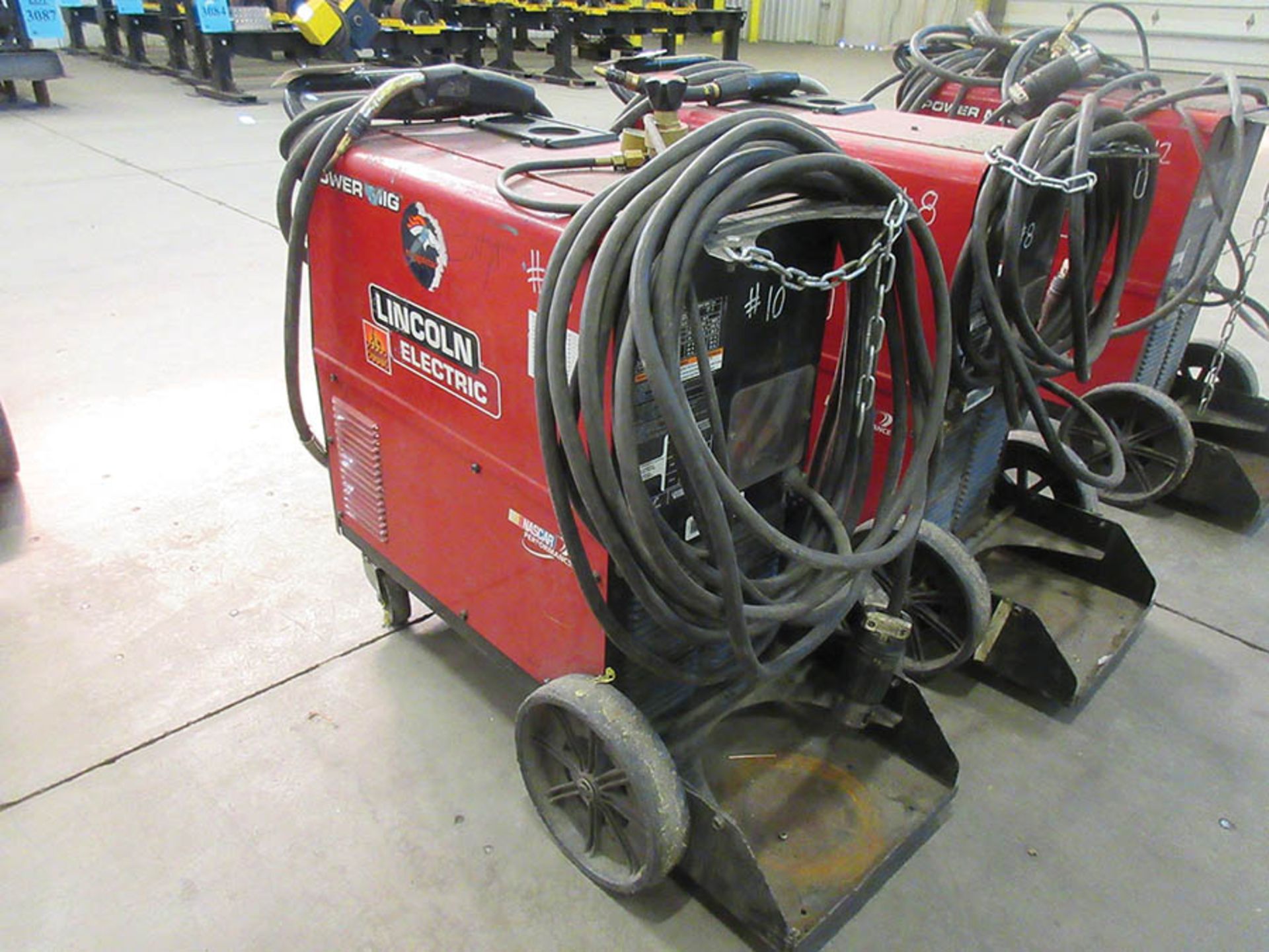 { Group of lots: 3149, 3150, 3151 (P) } LINCOLN ELECTRIC 256 POWER MIG ...