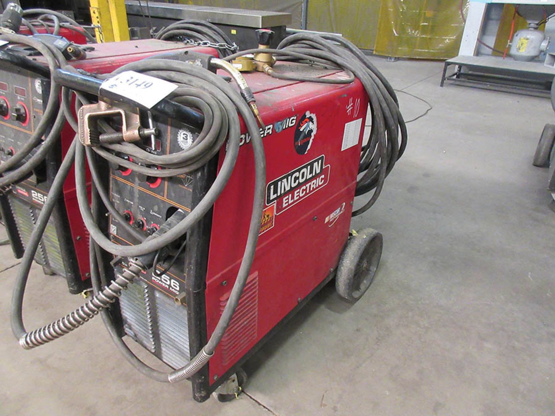 { Group of lots: 3149, 3150, 3151 (P) } LINCOLN ELECTRIC 256 POWER MIG ...