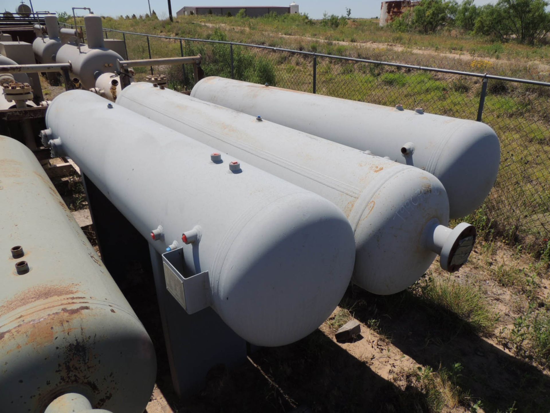 (3) HORIZONTAL 3-PHASE SEPARATORS, 24'' x 10' x 1440# (NEW CODE), (1 ...