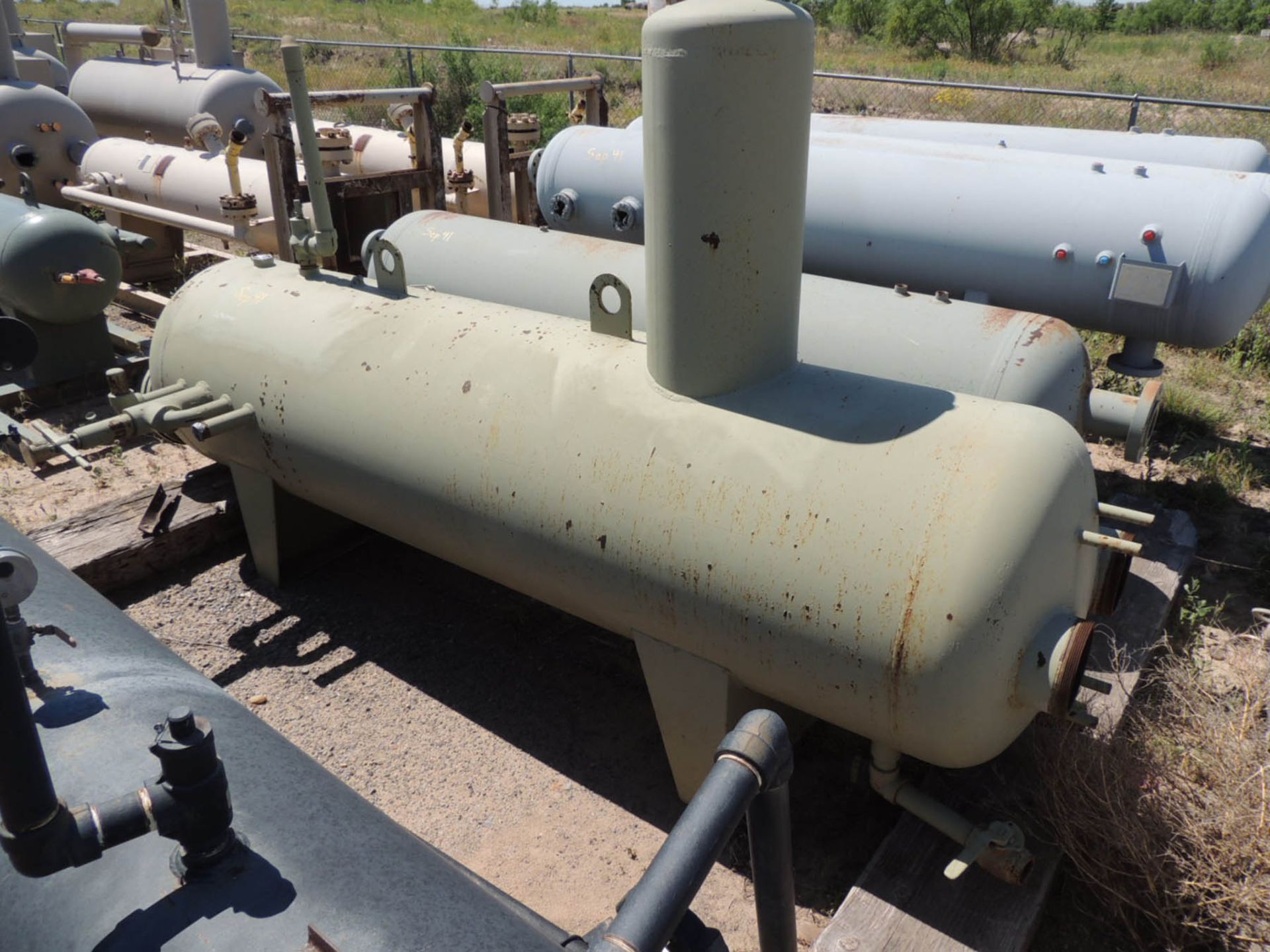 (3) HORIZONTAL 3-PHASE SEPARATORS, 24'' x 10' x 1440# (NEW CODE), (1 ...
