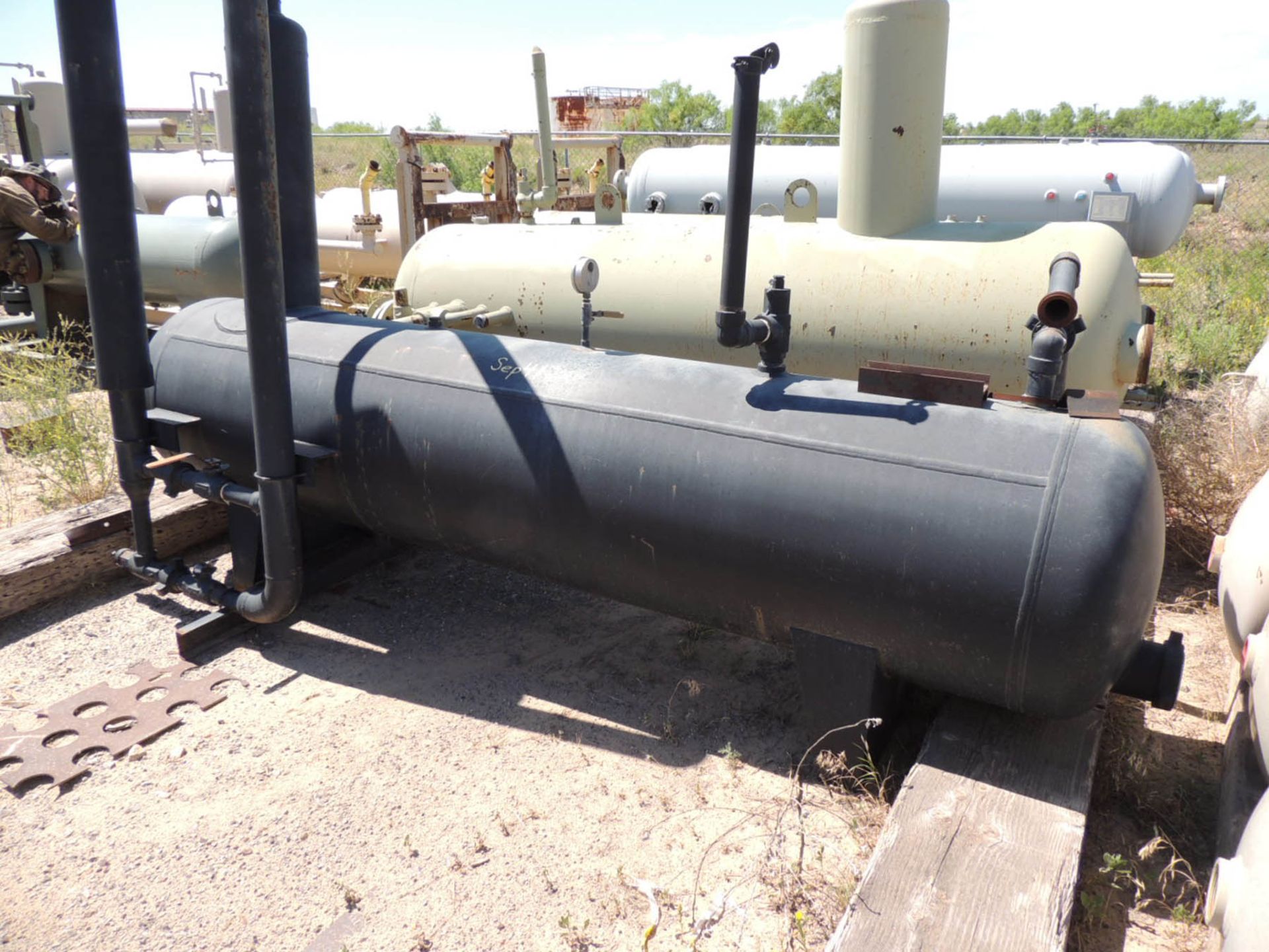 (3) HORIZONTAL 3-PHASE SEPARATORS, 24'' x 10' x 1440# (NEW CODE), (1 ...