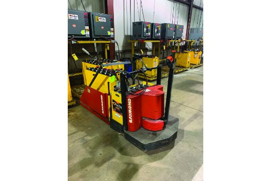 RAYMOND BATTERY CHANGER, MODEL 112.FRE60L, S/N 112.89.5208, 1,400 LB CAP.