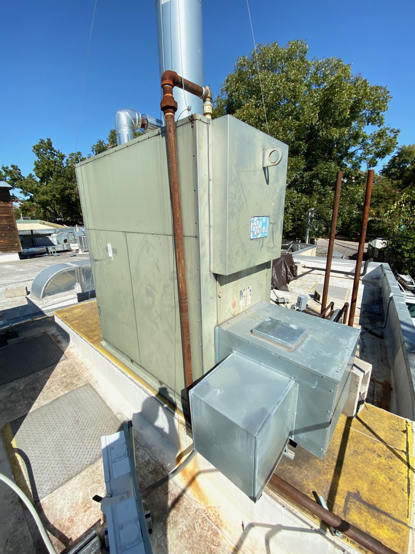 2014 Rite Steam Boiler, Model W105SG, Natural Gas, 1.05 mmBTU/hr max ...