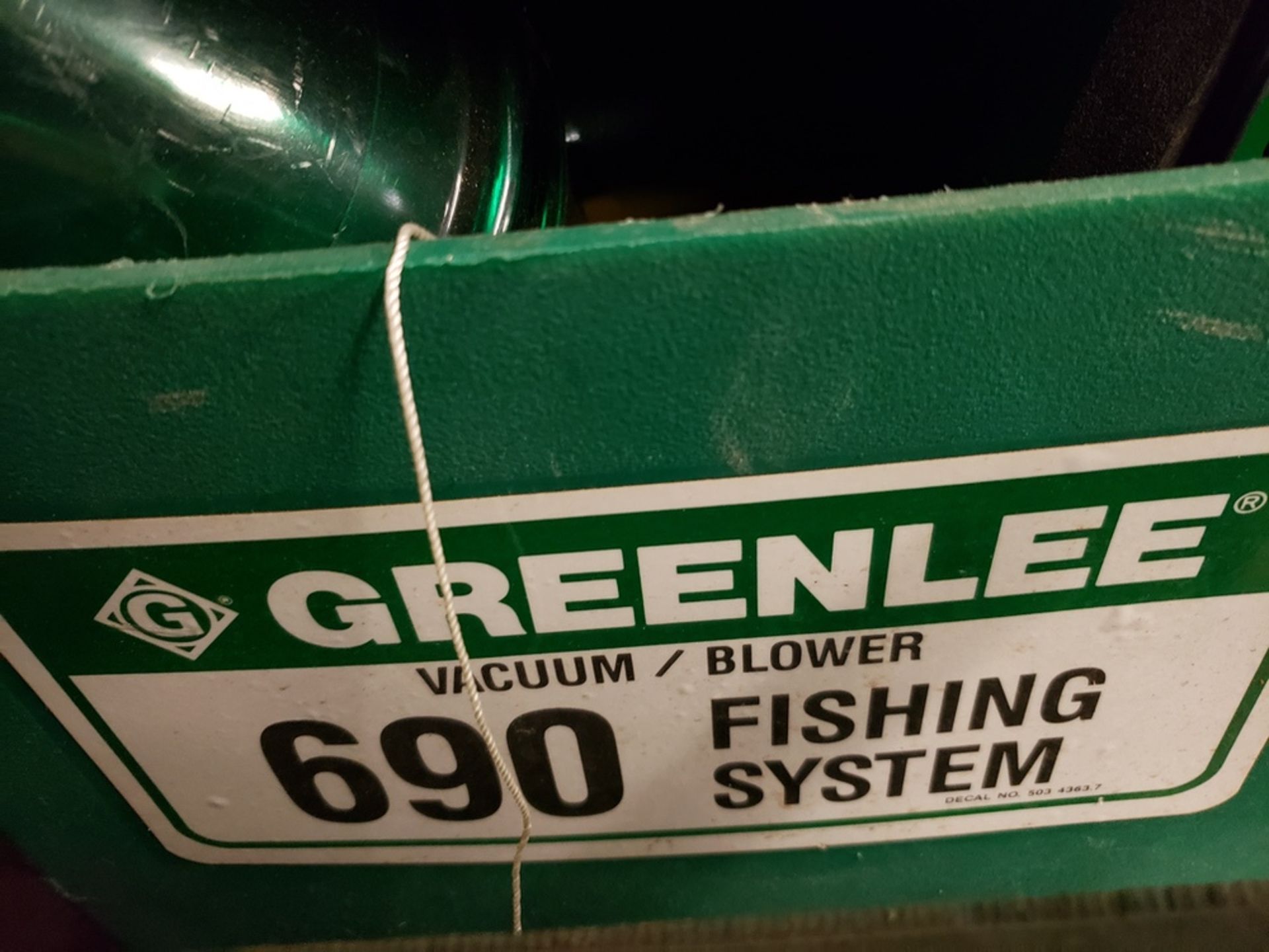 Greenlee 690 Fishing System | Required Rigging Fee for Simple Loading: $50