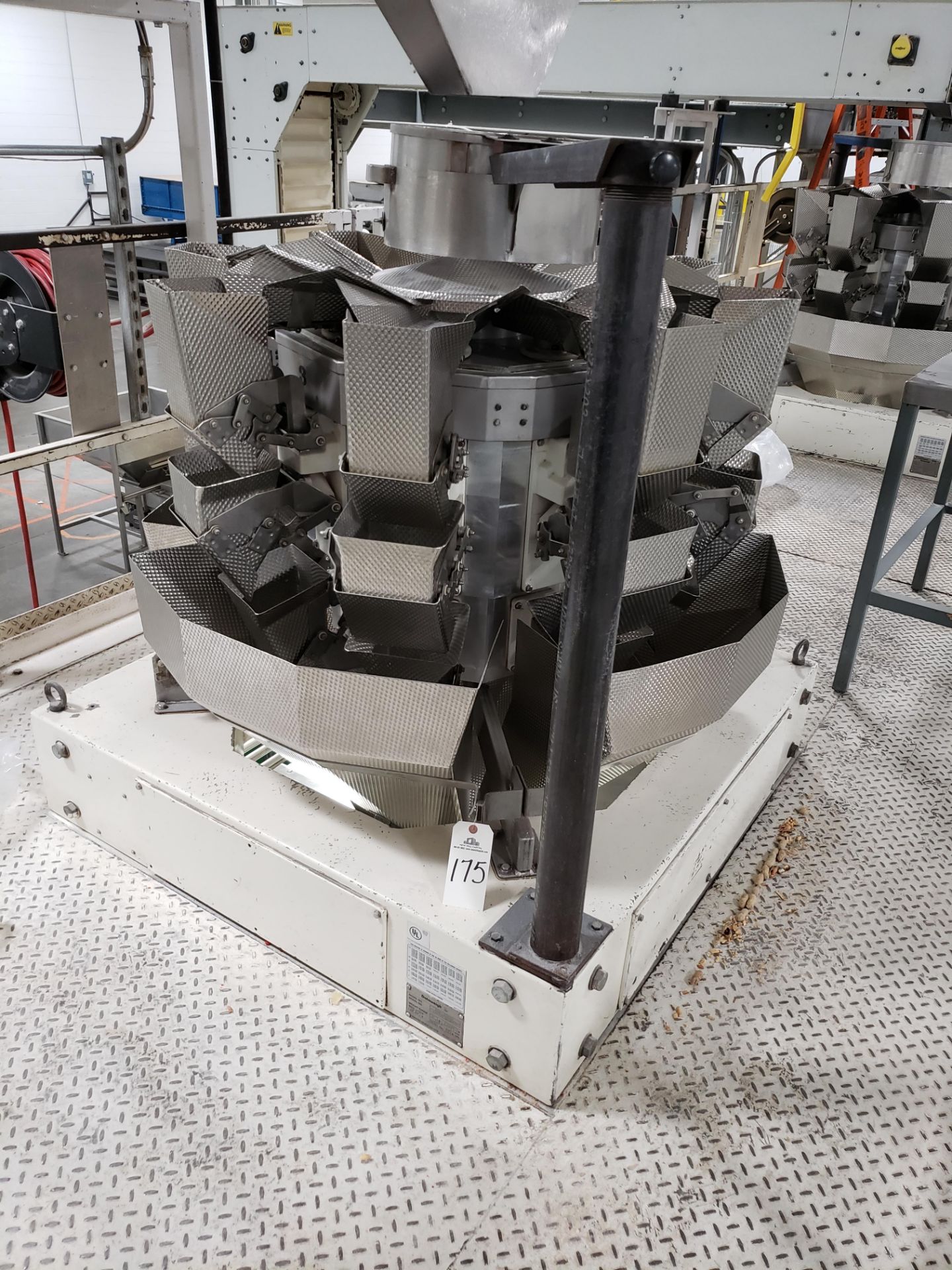 1998 Yamato 8-Head Rotary Scale Model ADW-508MD 8-Head Weigh Scale, S/N ...
