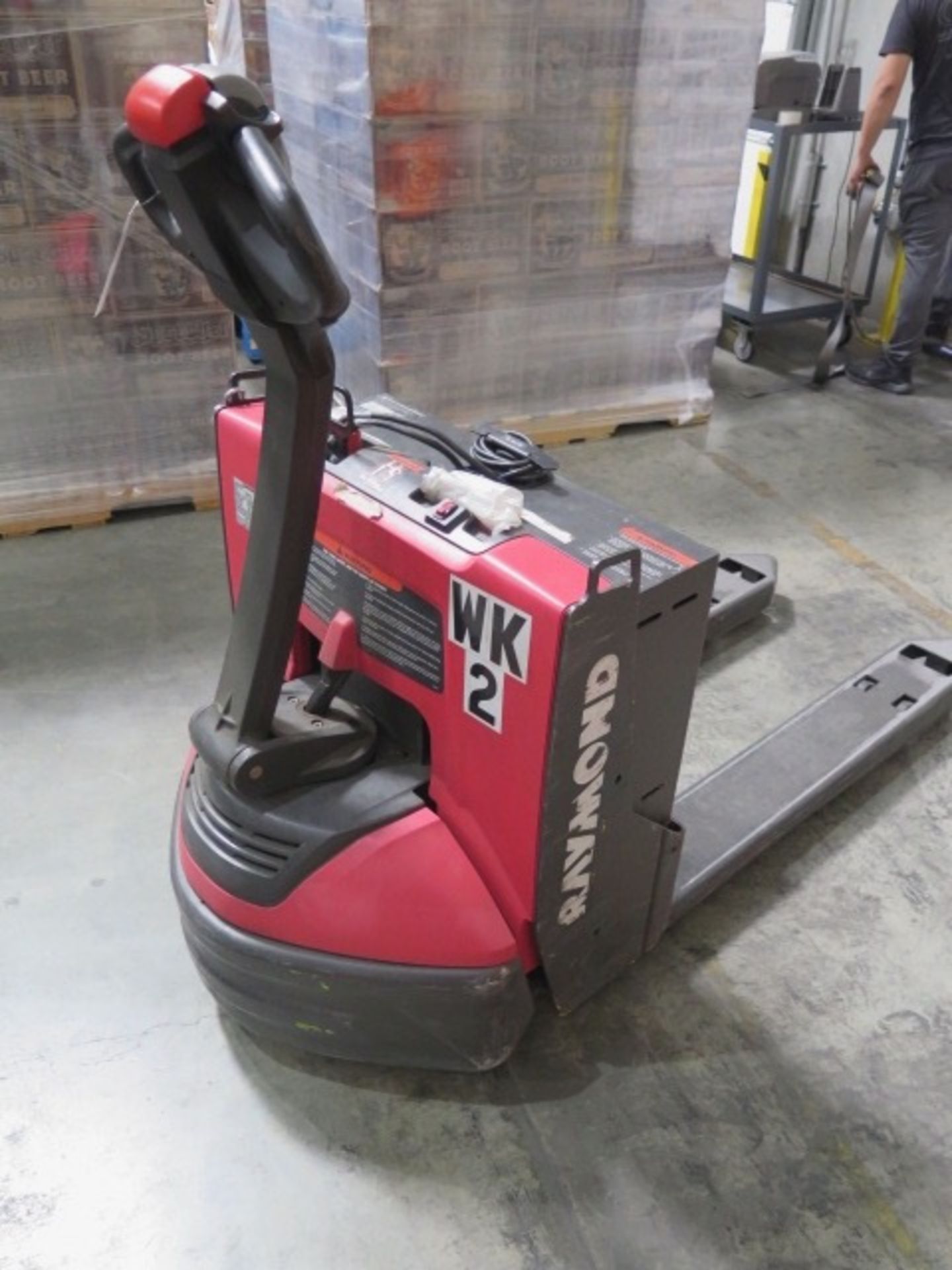 2016 Raymond Pallet Truck Model 8210 Electric Pallet Truck, S/N 821-16 ...