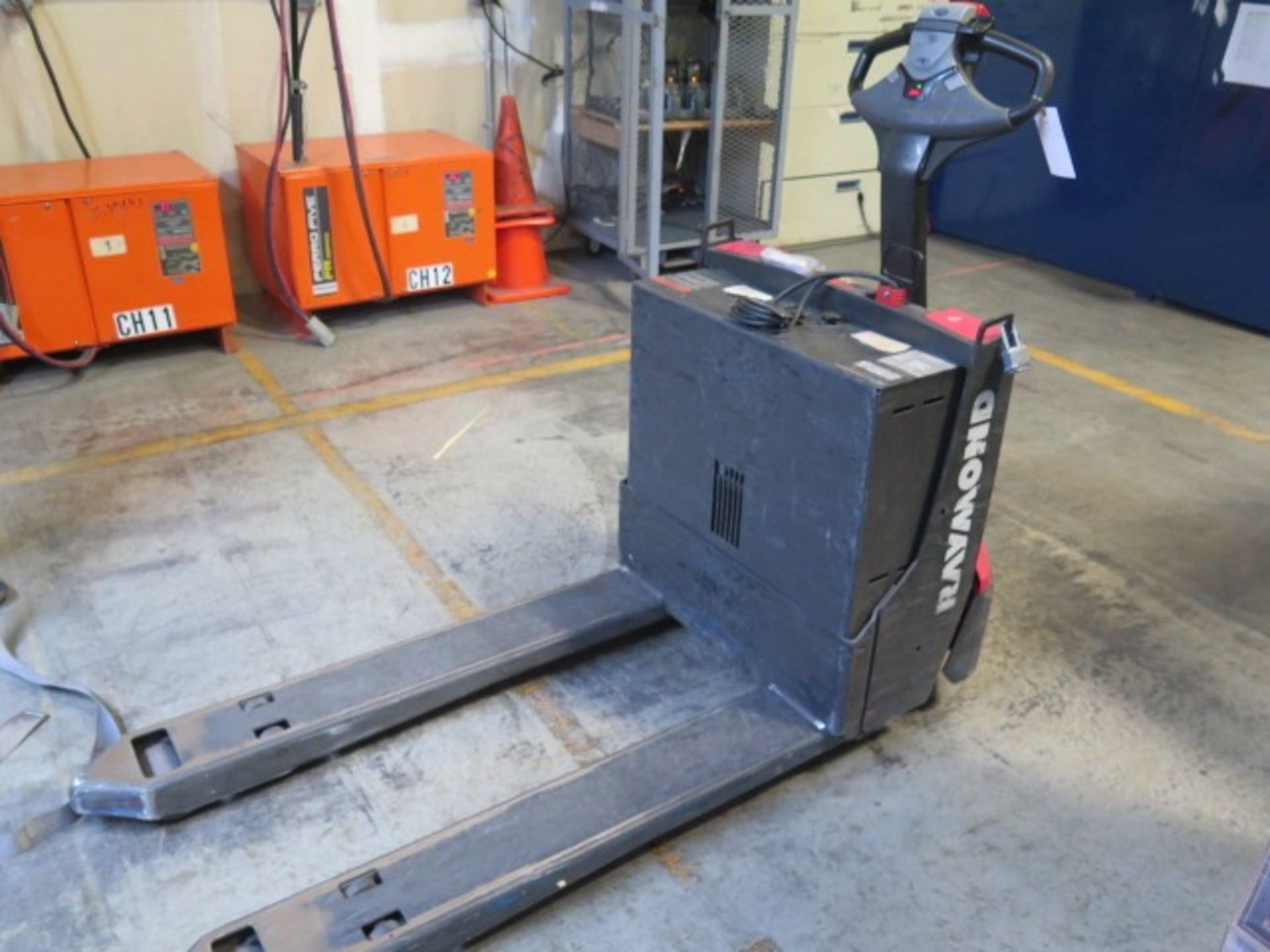 2016 Raymond Pallet Truck Model 8210 Electric Pallet Truck, S/N 821-16 ...