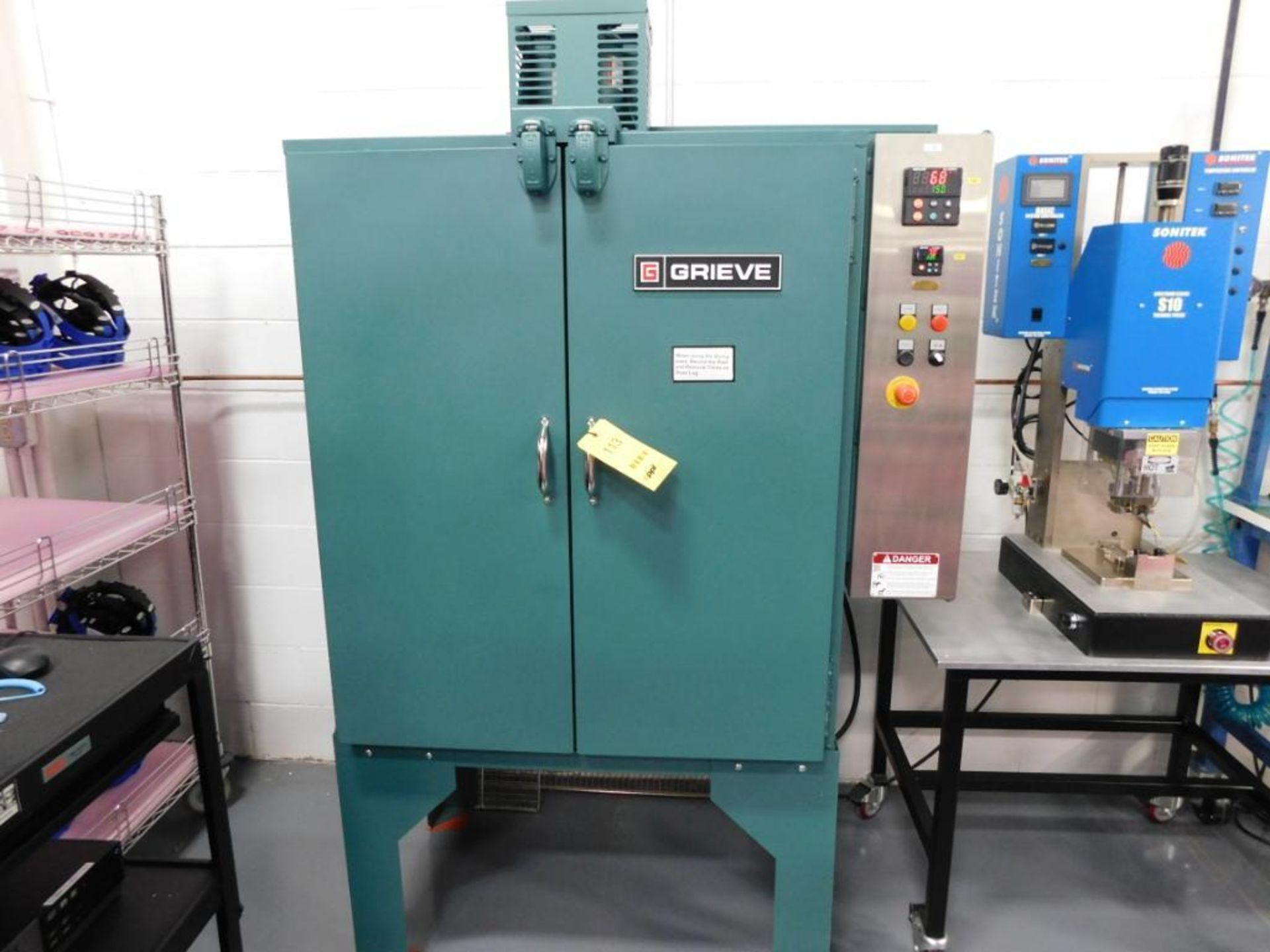 Grieve Electric Oven Model 323, S/N 111770A0414, 400 Degrees F Max ...