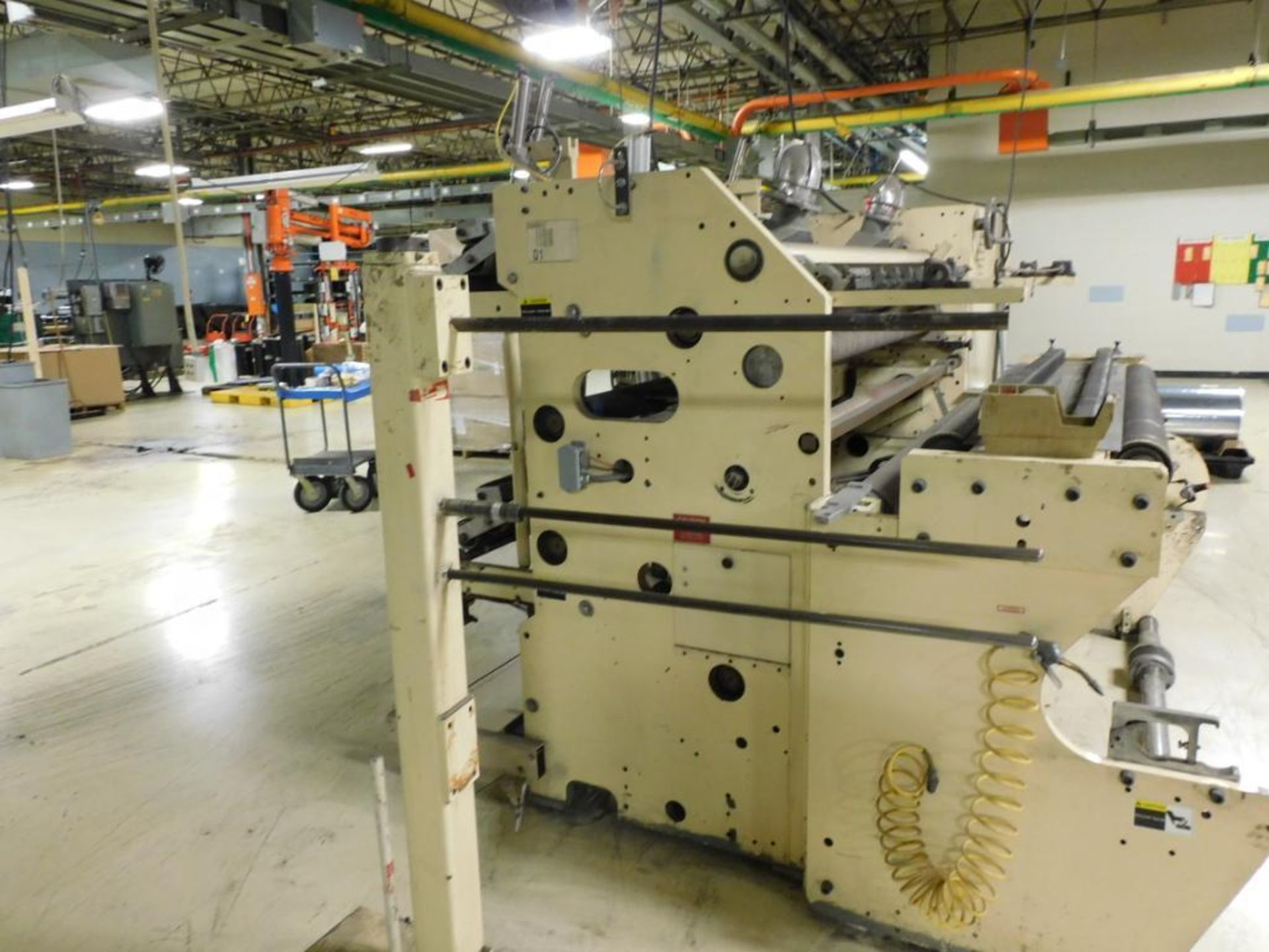 John Dusenbery Company Model 835 L3 Slitter/Rewinder, S/N 59333 ...