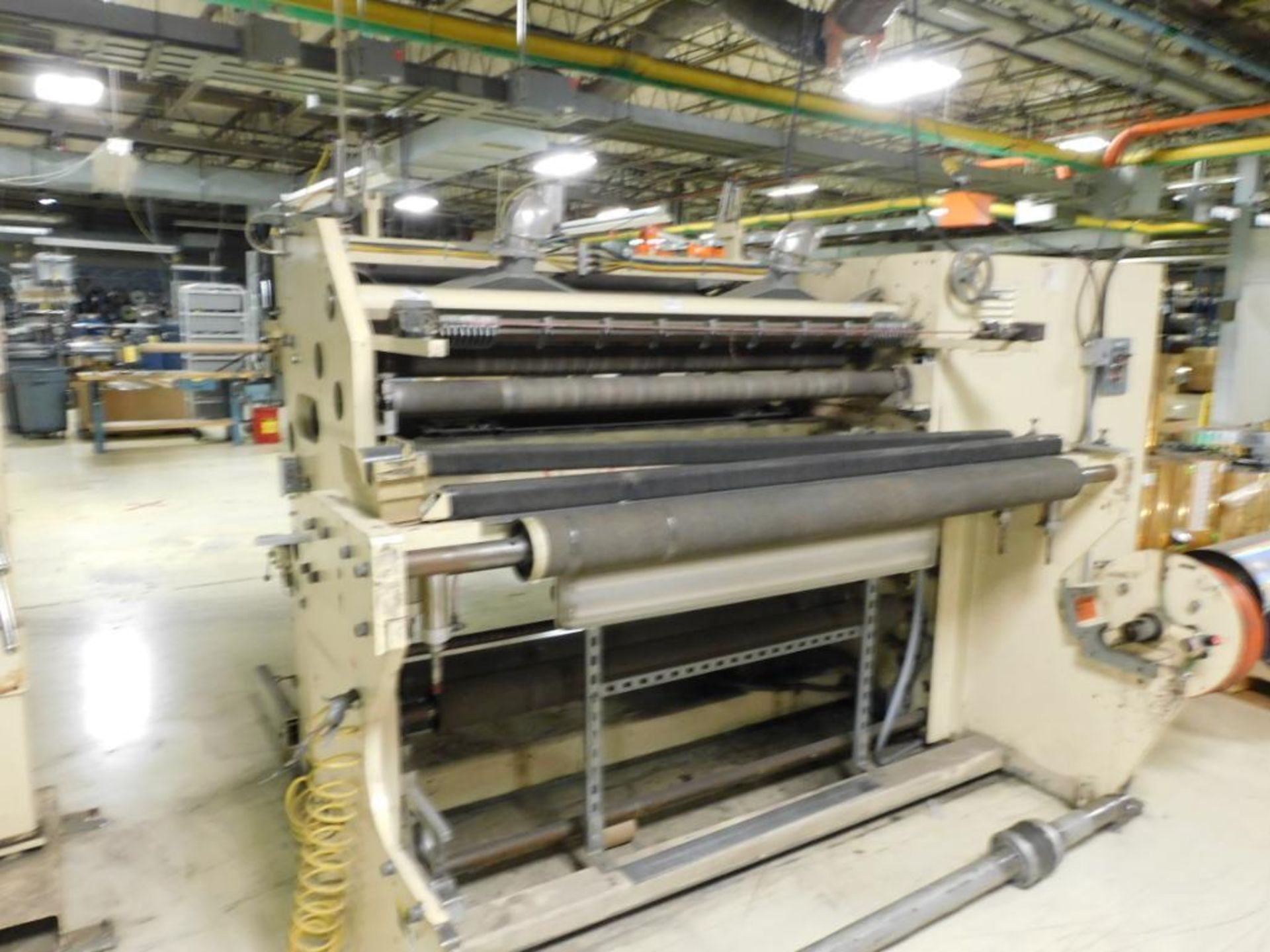 John Dusenbery Company Model 835 L3 Slitter/Rewinder, S/N 59333 ...