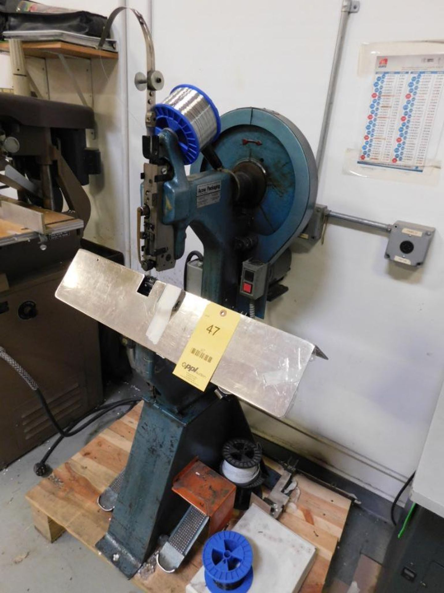 ACME Model A Single Head Manual Saddle Stitcher S/N 11063