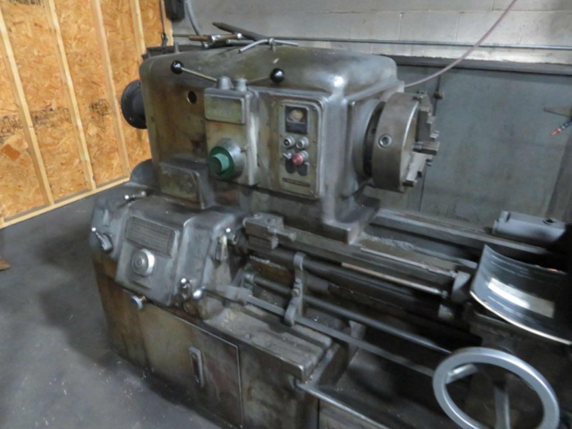 MONARCH NO. 612 ENGINE LATHE, 24" X 110", SPINDLE SPEED 12-1500 RPM, 12 ...