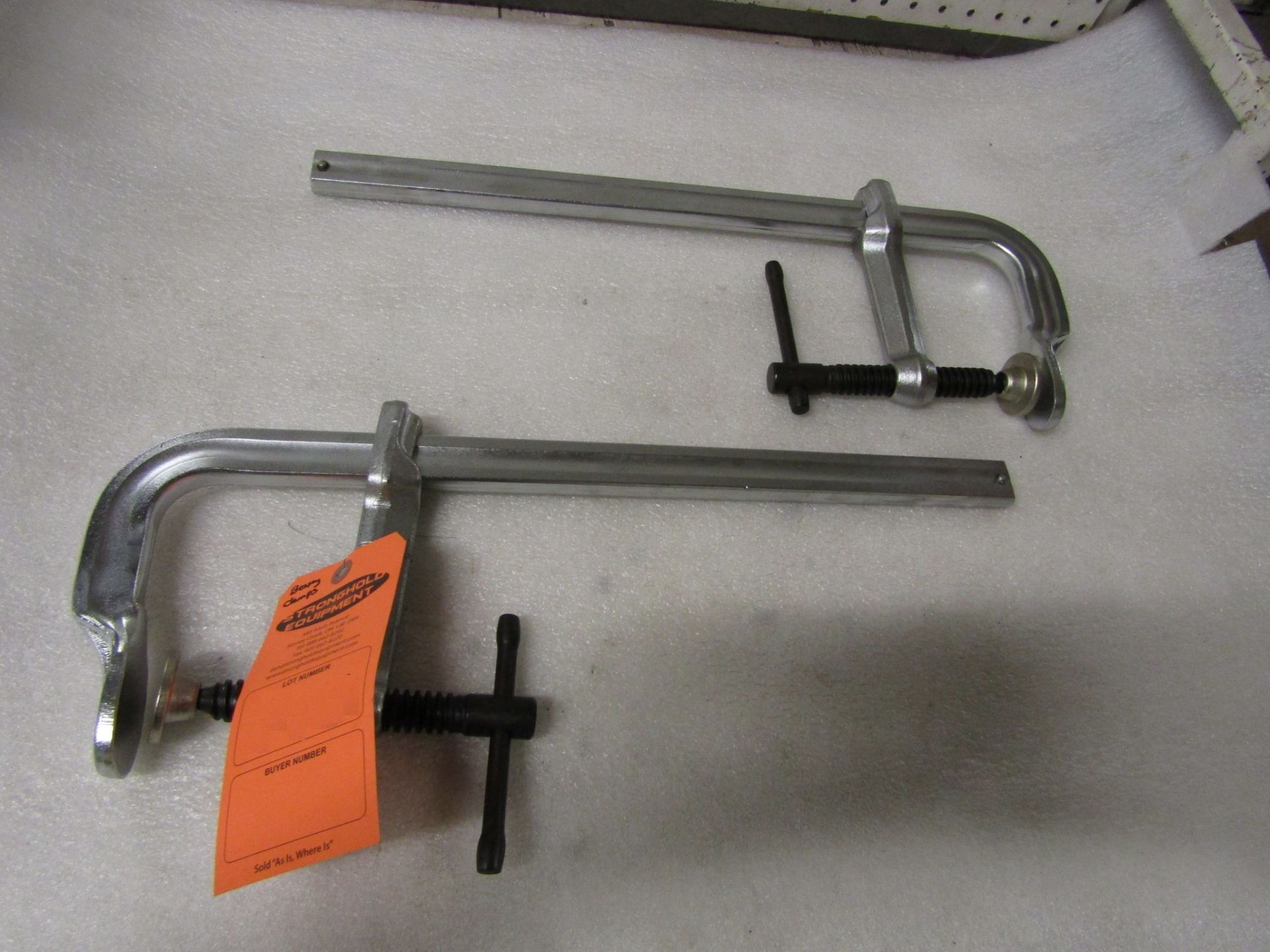Lot of 2 MINT BESSEY style F-CLAMPS - UNUSED-NEW