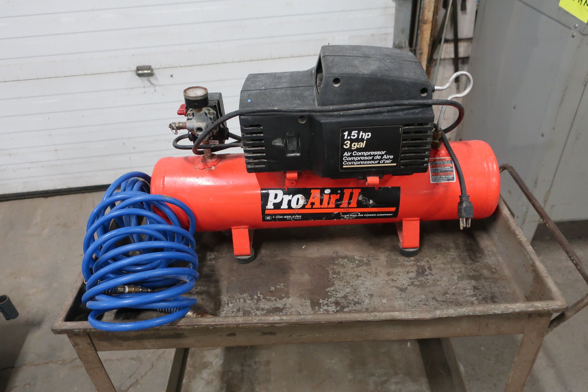 ProAir II Portable Air Compressor 3.0 gallon resevoir 1.5hp