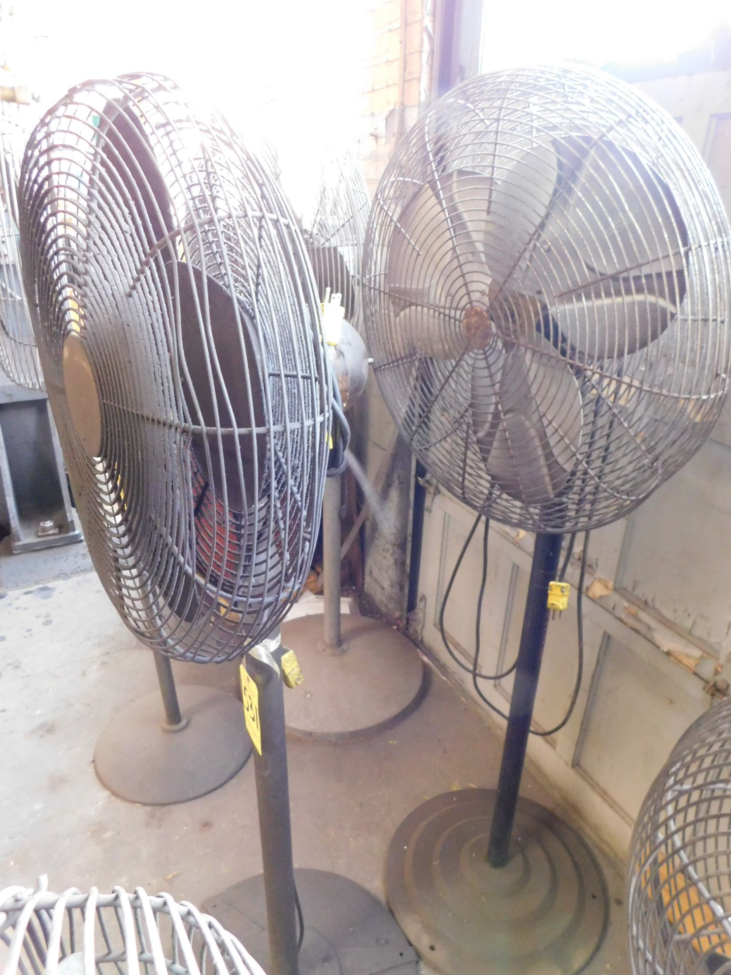 { Group of lots: 531, 532 } (2) Pedestal Fans