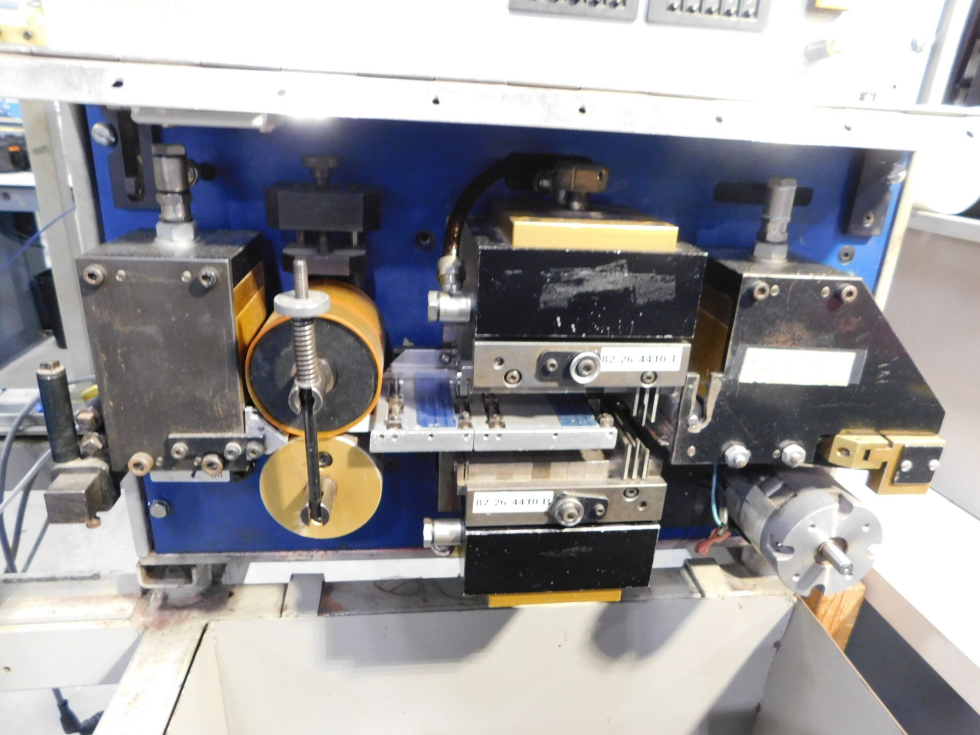 Komax Model 30 Flat Cable Cutter, s/n 4258 with Komax 28 Slitter, s/n ...