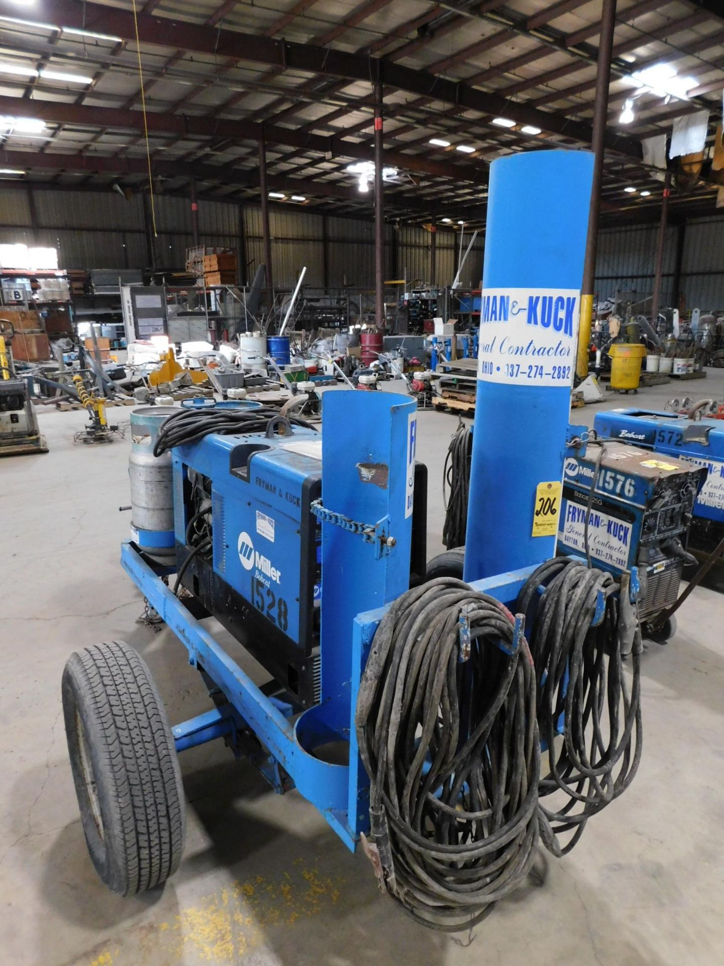 Miller Bobcat 250NT Propane Powered Welder Generator, SN LC700786, 630 ...
