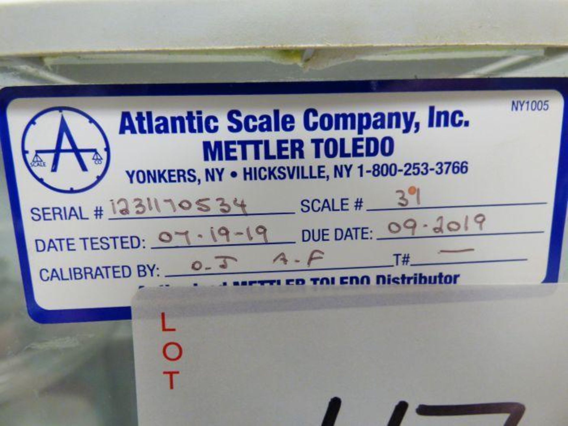 Mettler Toledo Scale, M/N- AL54, S/N- 1231170534, Capacity- 51 Gram