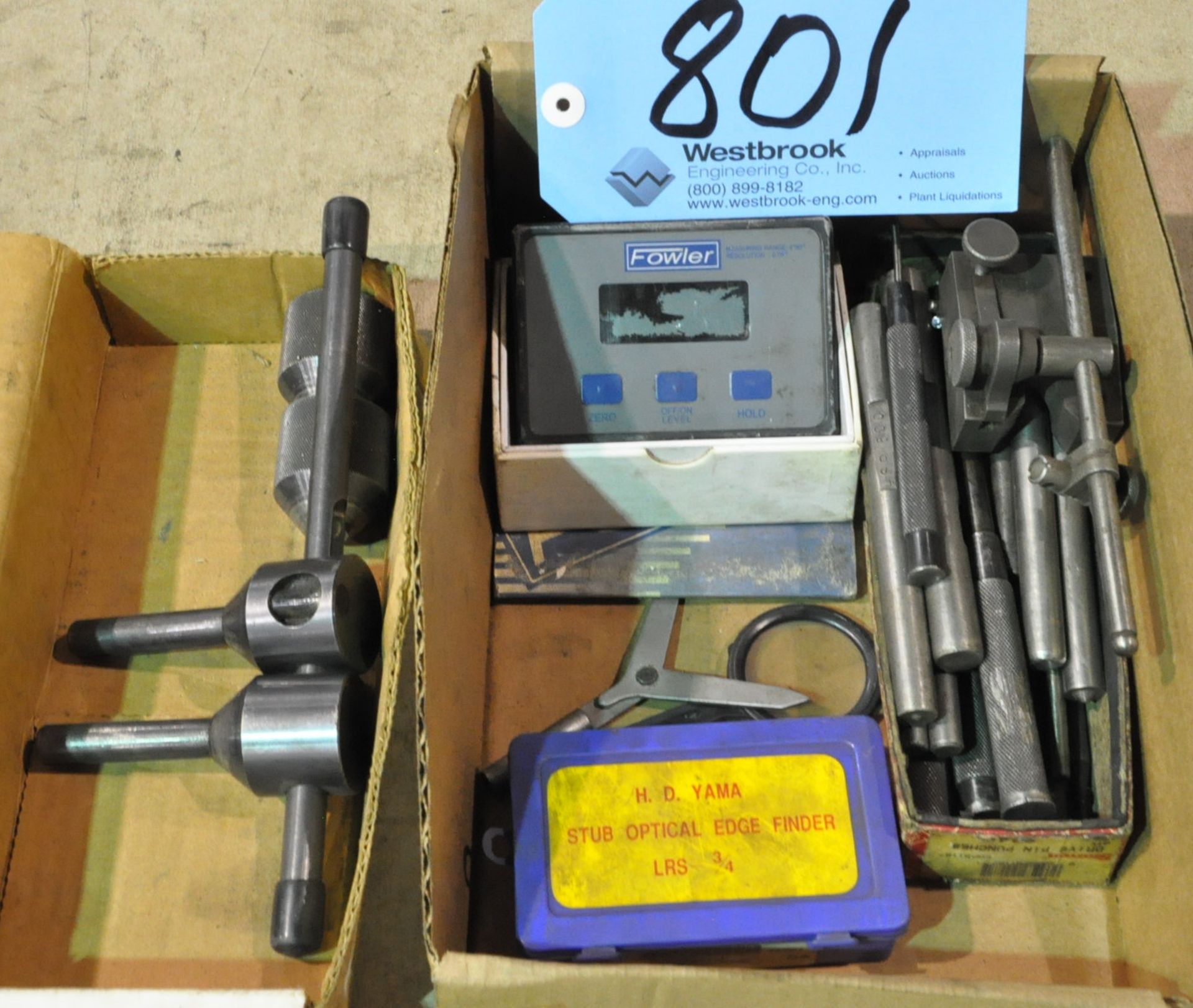 Lot-Fowler 4" Digital Electronic Level, Indicator Stand Parts and ...