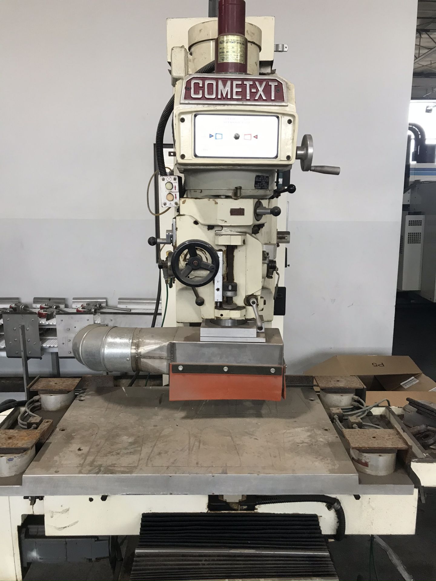 Comet Model MV-5, CNC Vertical Mill, Mitsubishi CNC Control, Power ...
