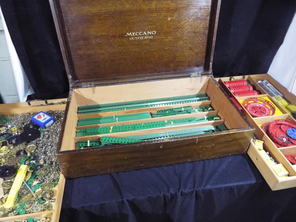 Meccano boxed set Number Ten (# 10) - an original 1950s boxed set with ...