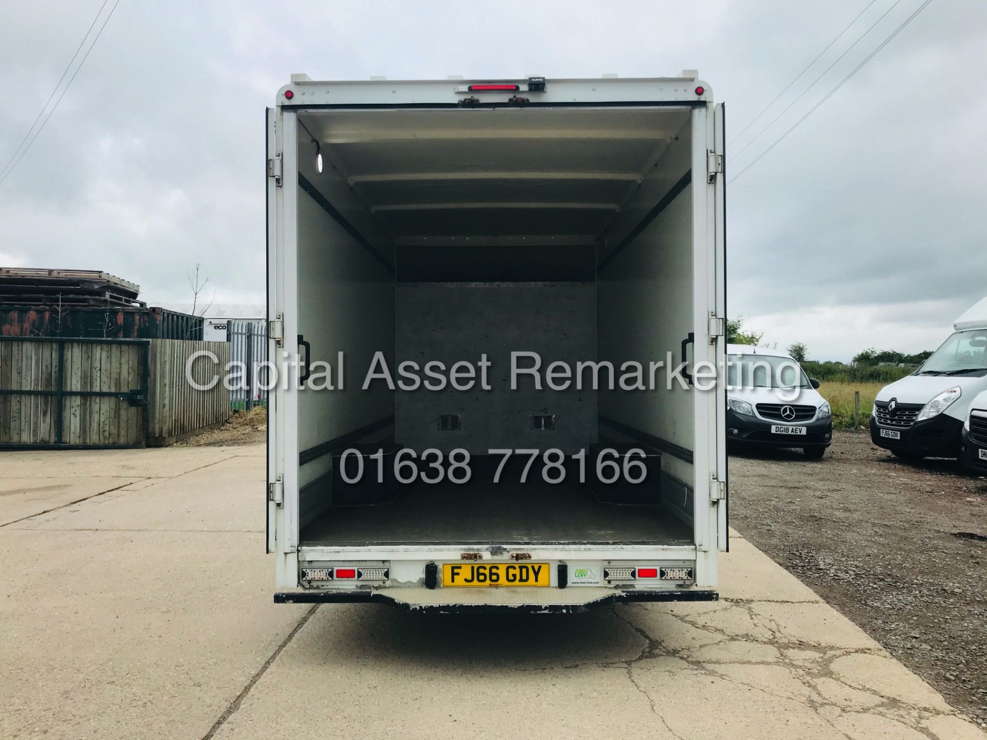 RENAULT MASTER 2.3DTI LONG WHEEL BASE MAXI LOW LUTON BOX VAN On Sale D ...