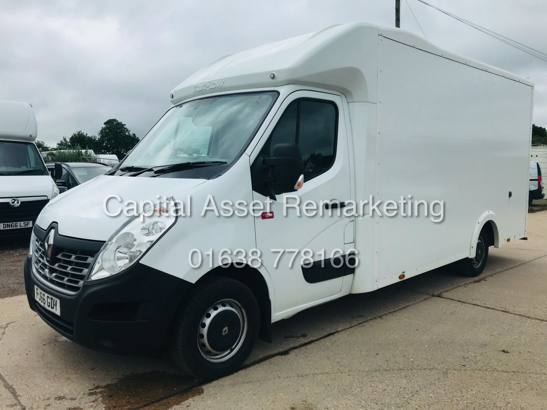 RENAULT MASTER 2.3DTI LONG WHEEL BASE MAXI LOW LUTON BOX VAN On Sale D ...