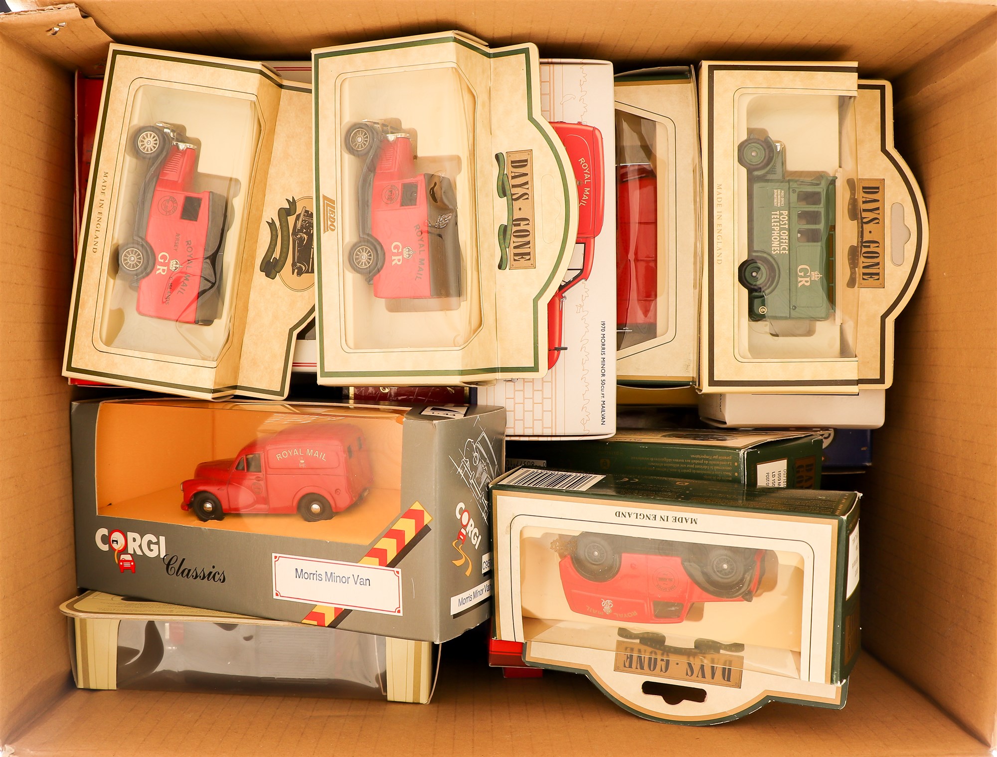TOY POST OFFICE VANS. A collection of around 75 different chiefly Royal ...