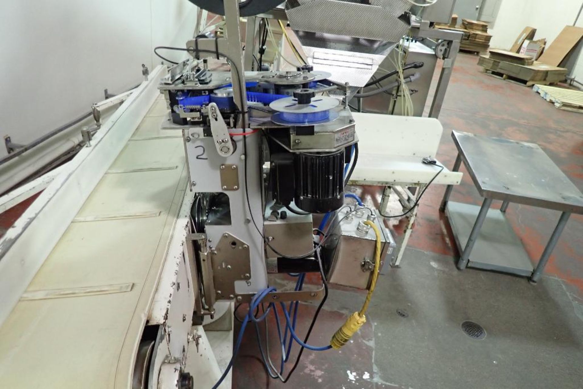 Kwik Lok automatic bag closer and conveyor, Kwik Lok bag closer, Type ...