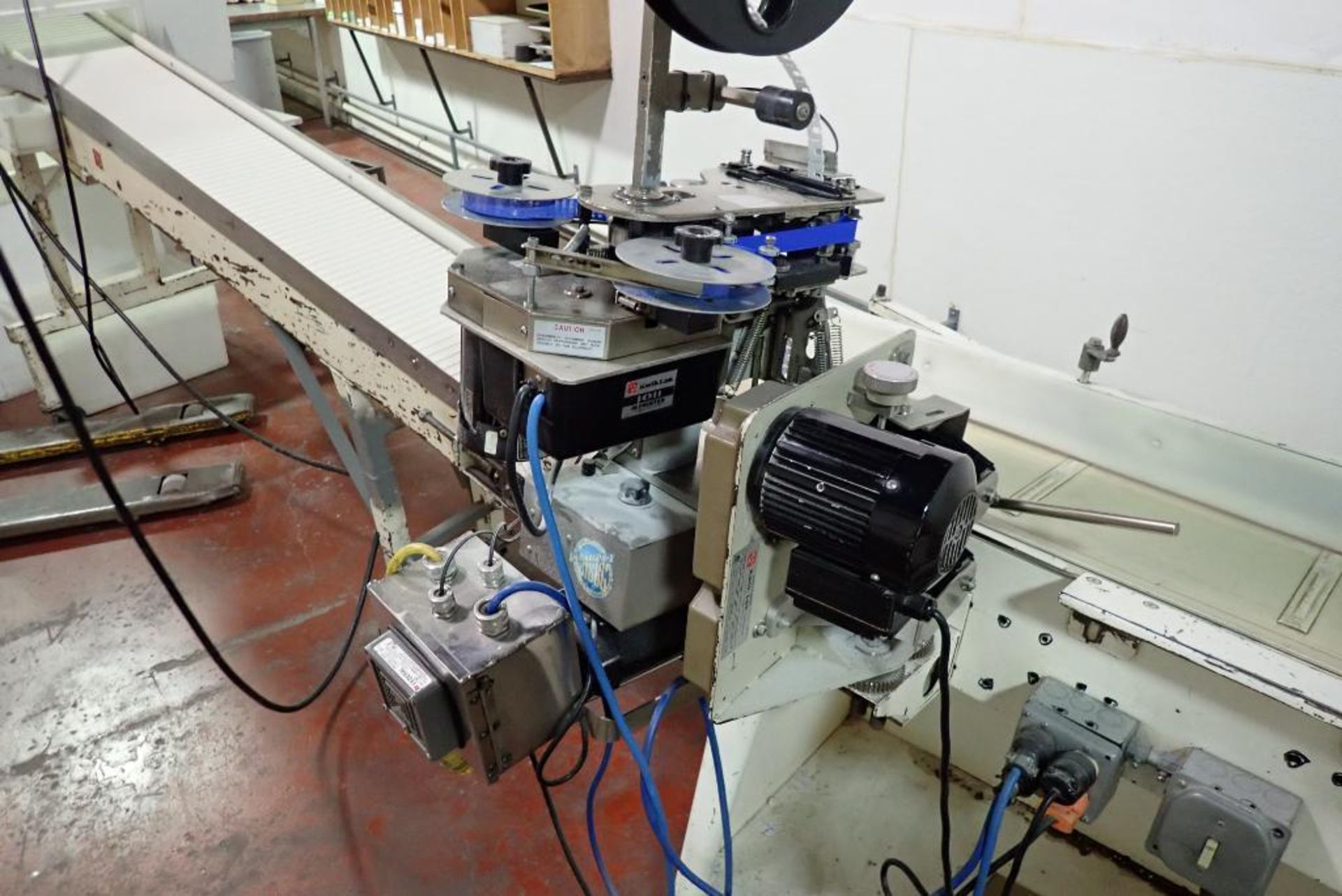 Kwik Lok automatic bag closer and conveyor, Kwik Lok bag closer, Type ...