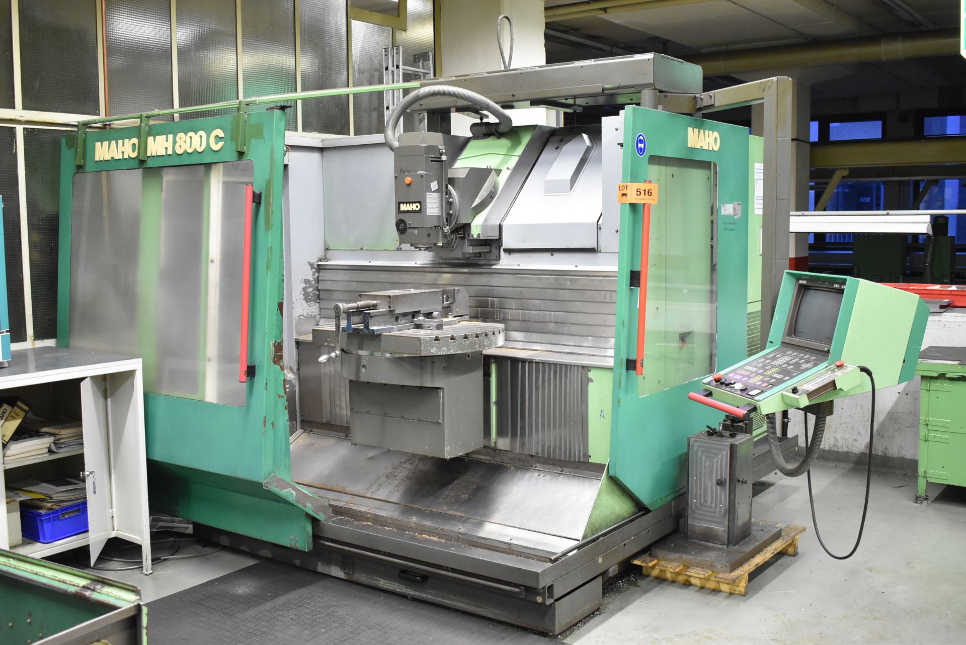 MAHO MH 800 C 5 AXIS CNC UNIVERSAL MILLING MACHINE WITH MAHO CNC 432 ...