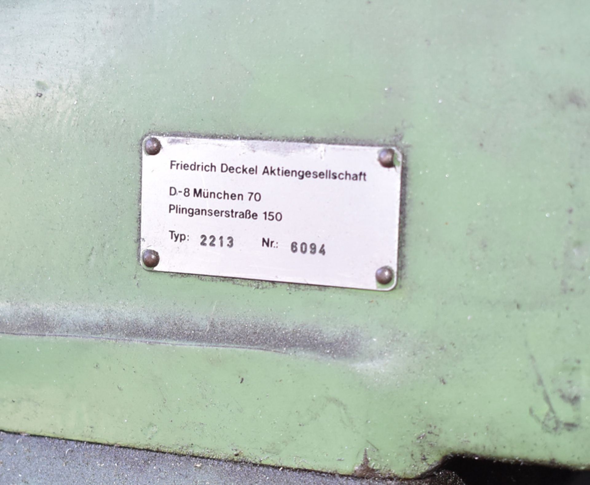 DECKEL FP2 UNIVERSAL MILLING MACHINE WITH 700 MM X 285 MM TABLE ...