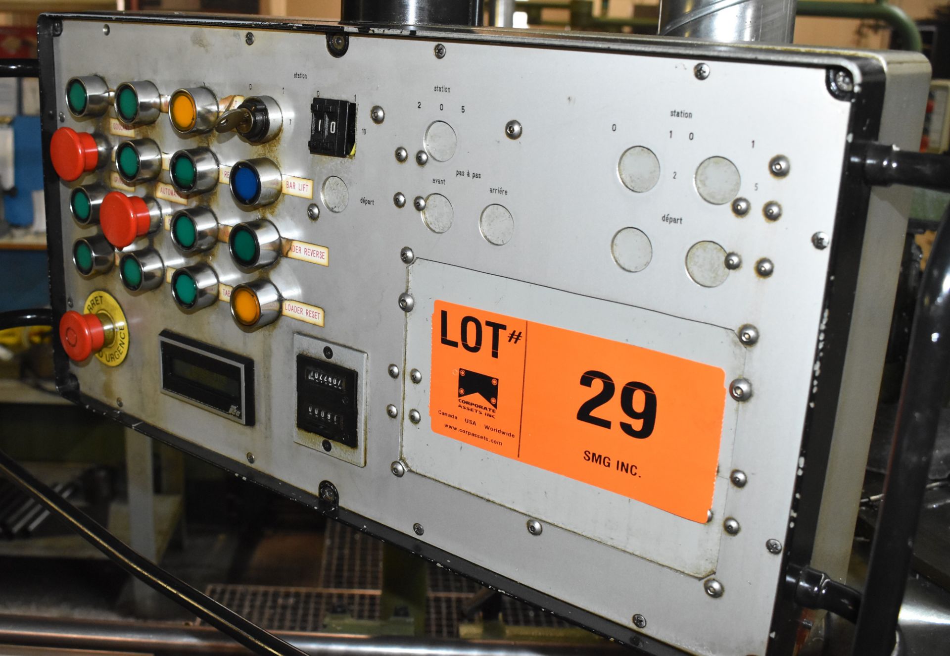 HYDROMAT HB 45-12 ROTARY TRANSFER MACHINE WITH DIGITAL MICROPROCESSOR ...