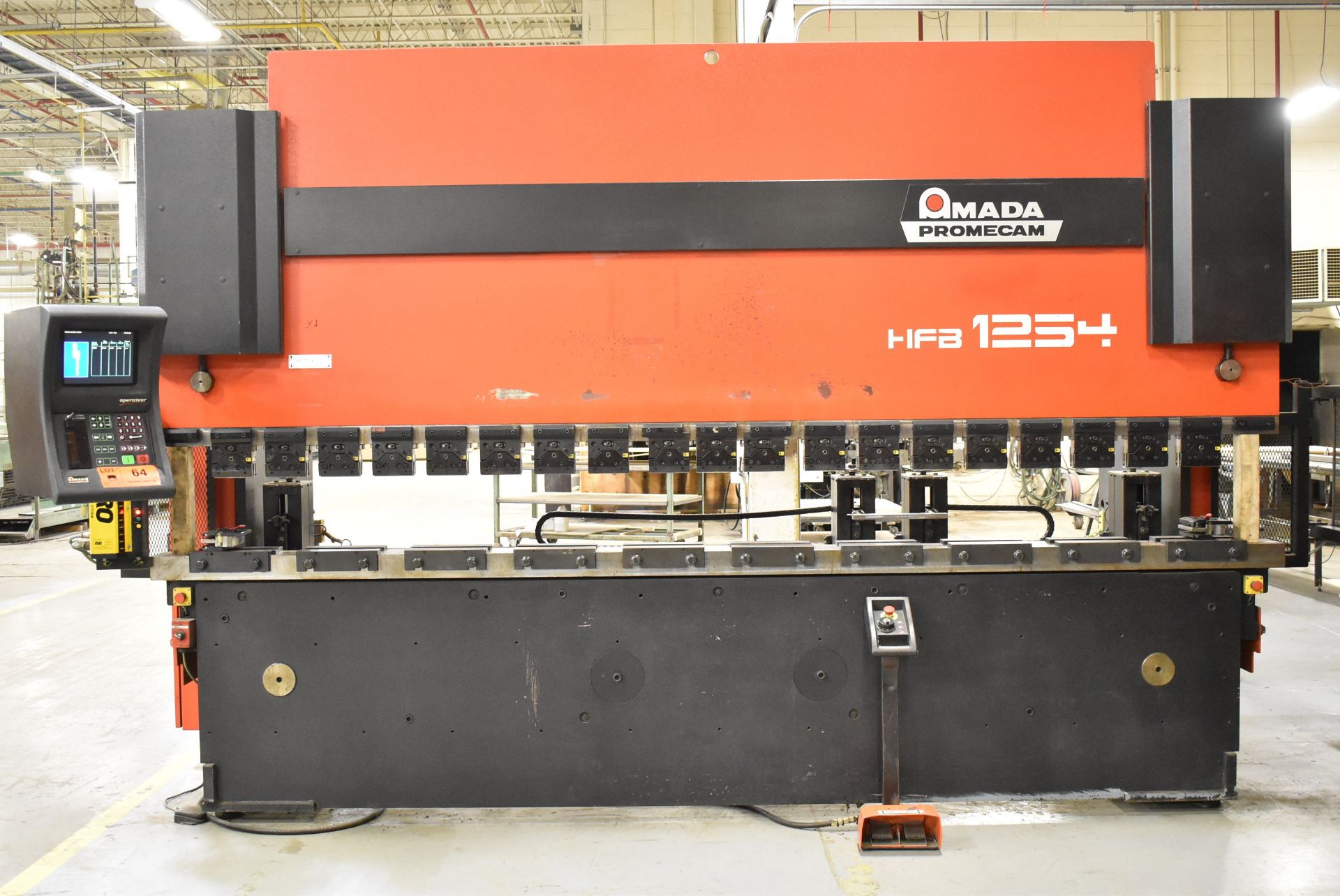AMADA PROMECAM (1999) HFB 1254 CNC PRESS BRAKE WITH AMADA PROMECAM ...