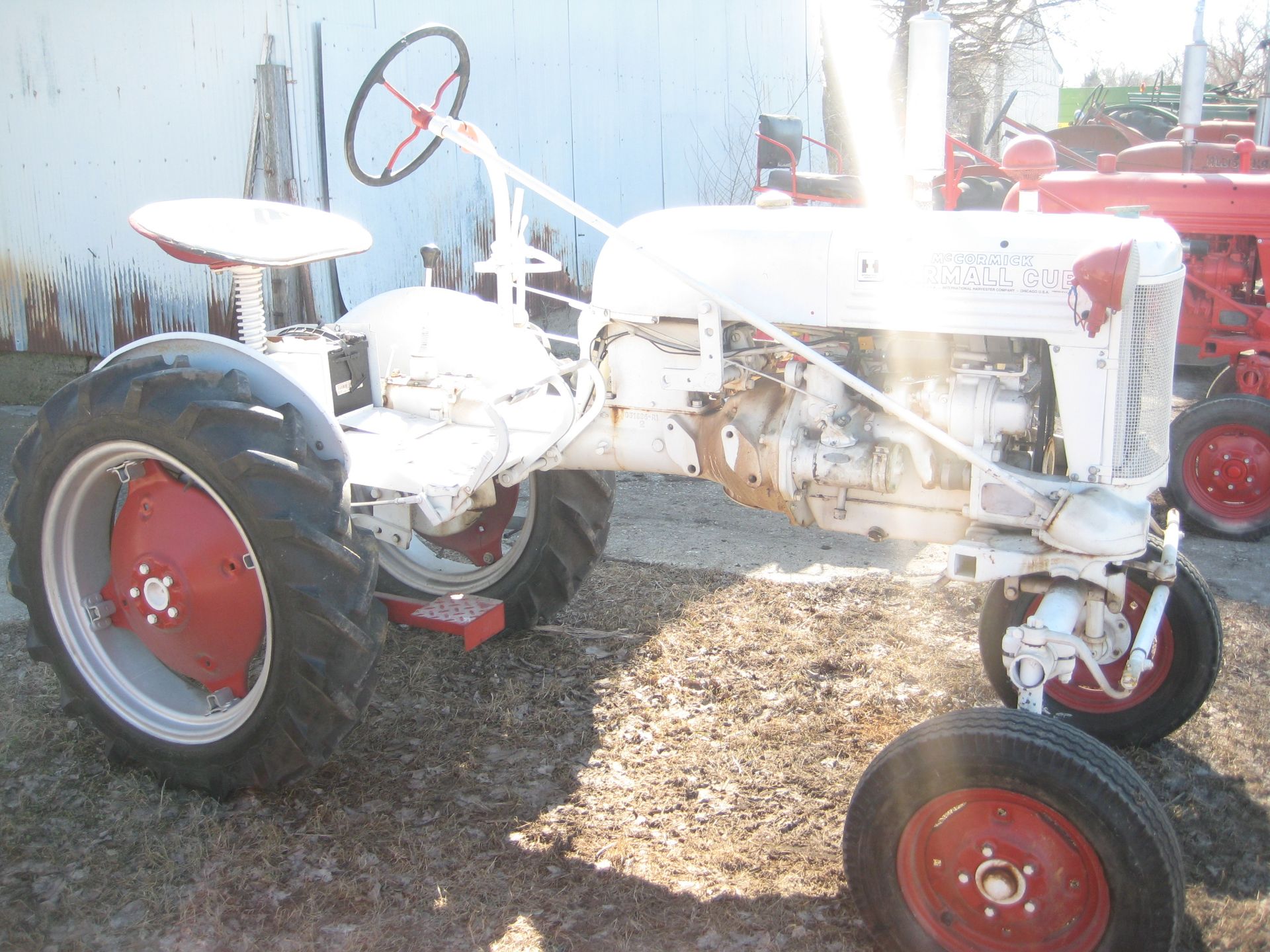 FARMALL CUB, SN-100646, WHITE DEMONSTRATOR AL KOCKLER COLLECTION FOR ...