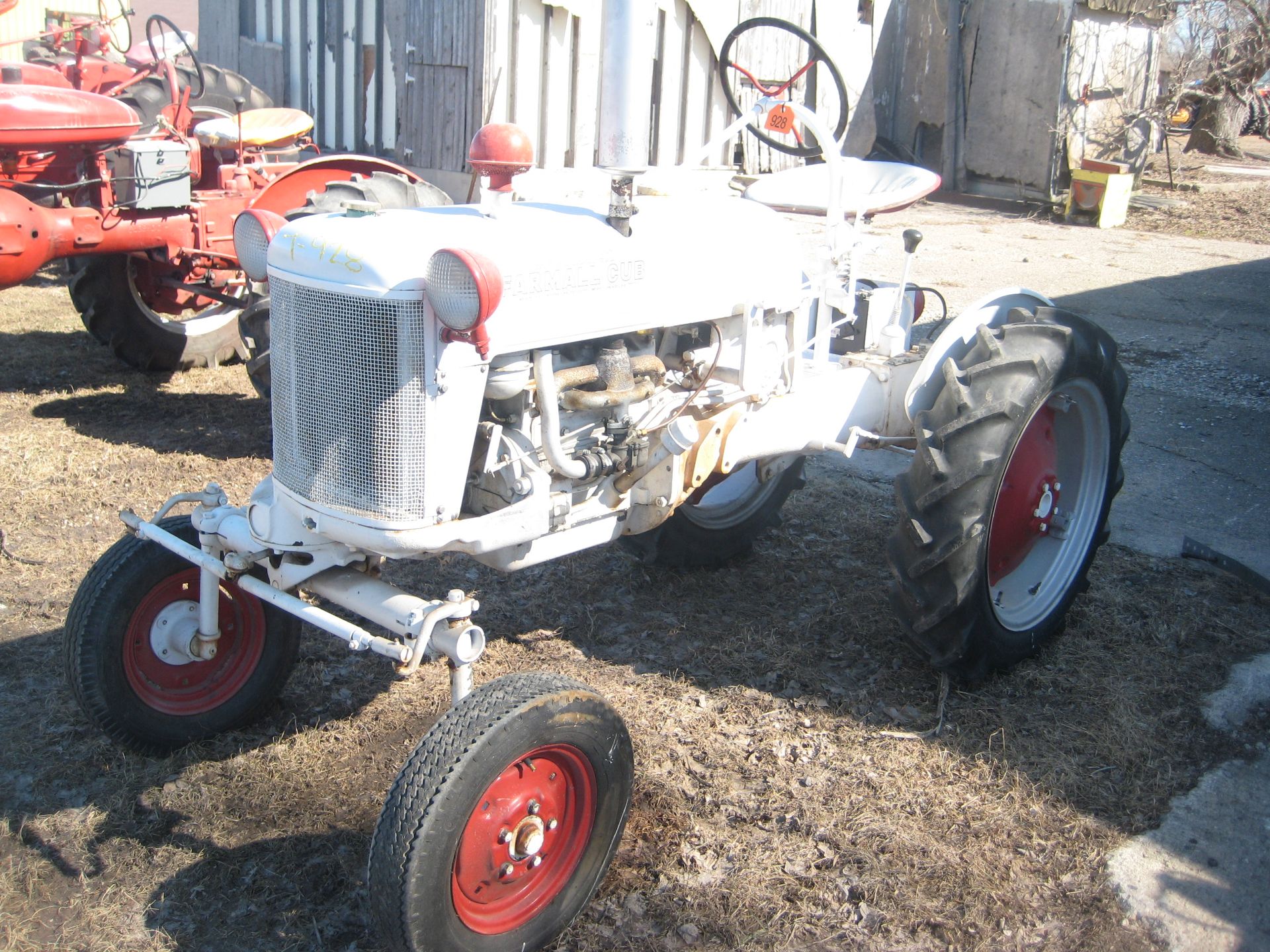 FARMALL CUB, SN-100646, WHITE DEMONSTRATOR AL KOCKLER COLLECTION FOR ...