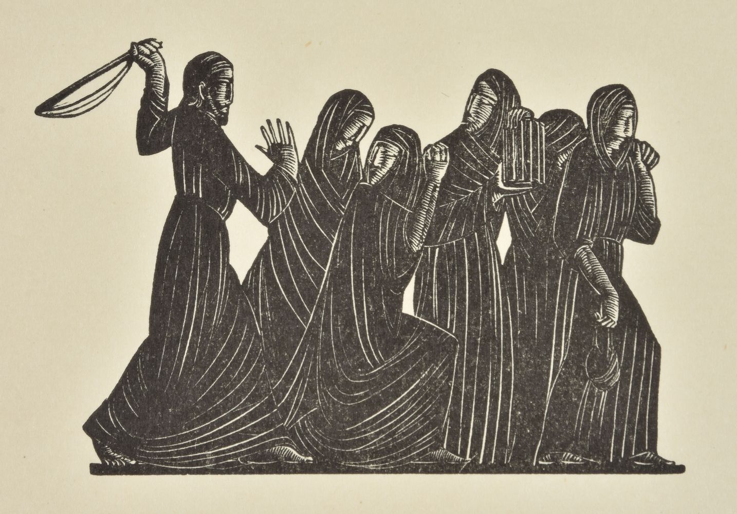 Eric Gill (British 1882-1940) A collection of 22 wood engravings of ...
