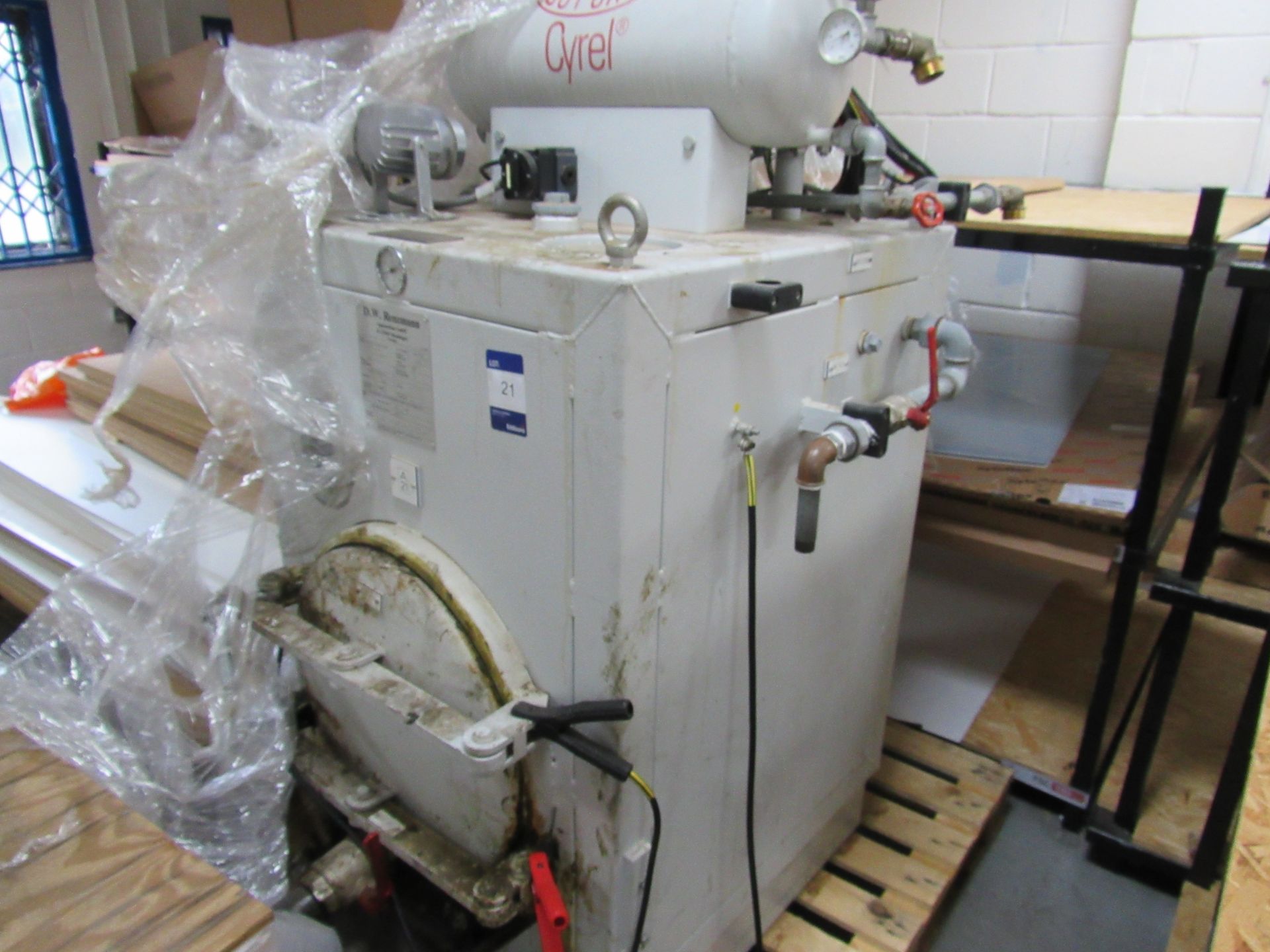 Dupont D.W.Renzmann M200 Solvent Machine, distillation boiler, 2002 ...